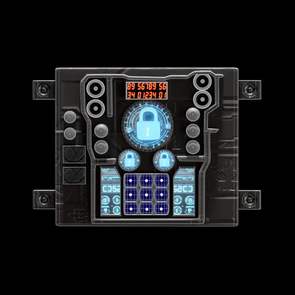 Alex C. - sci fi security panel