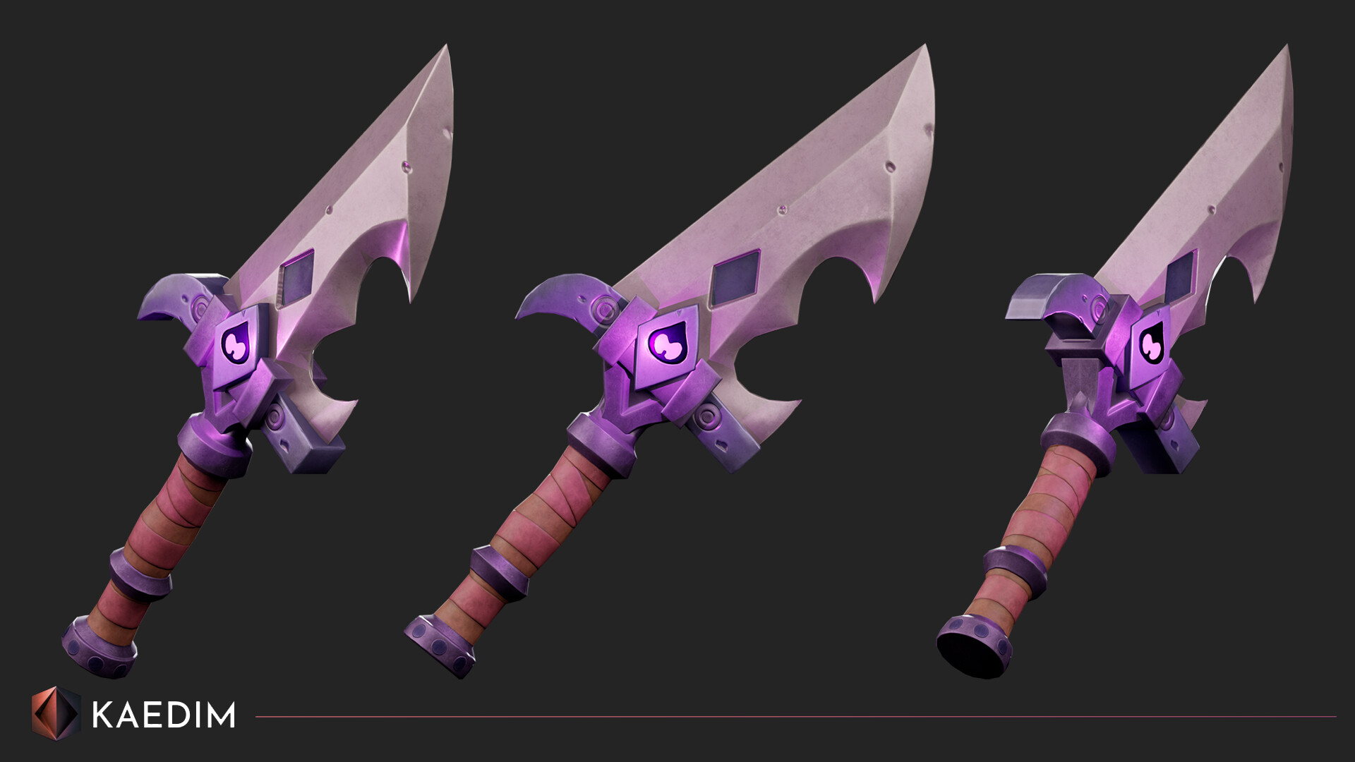 Kaedim - Glowing Knife | 3D Stylised Game Asset | Kaedim