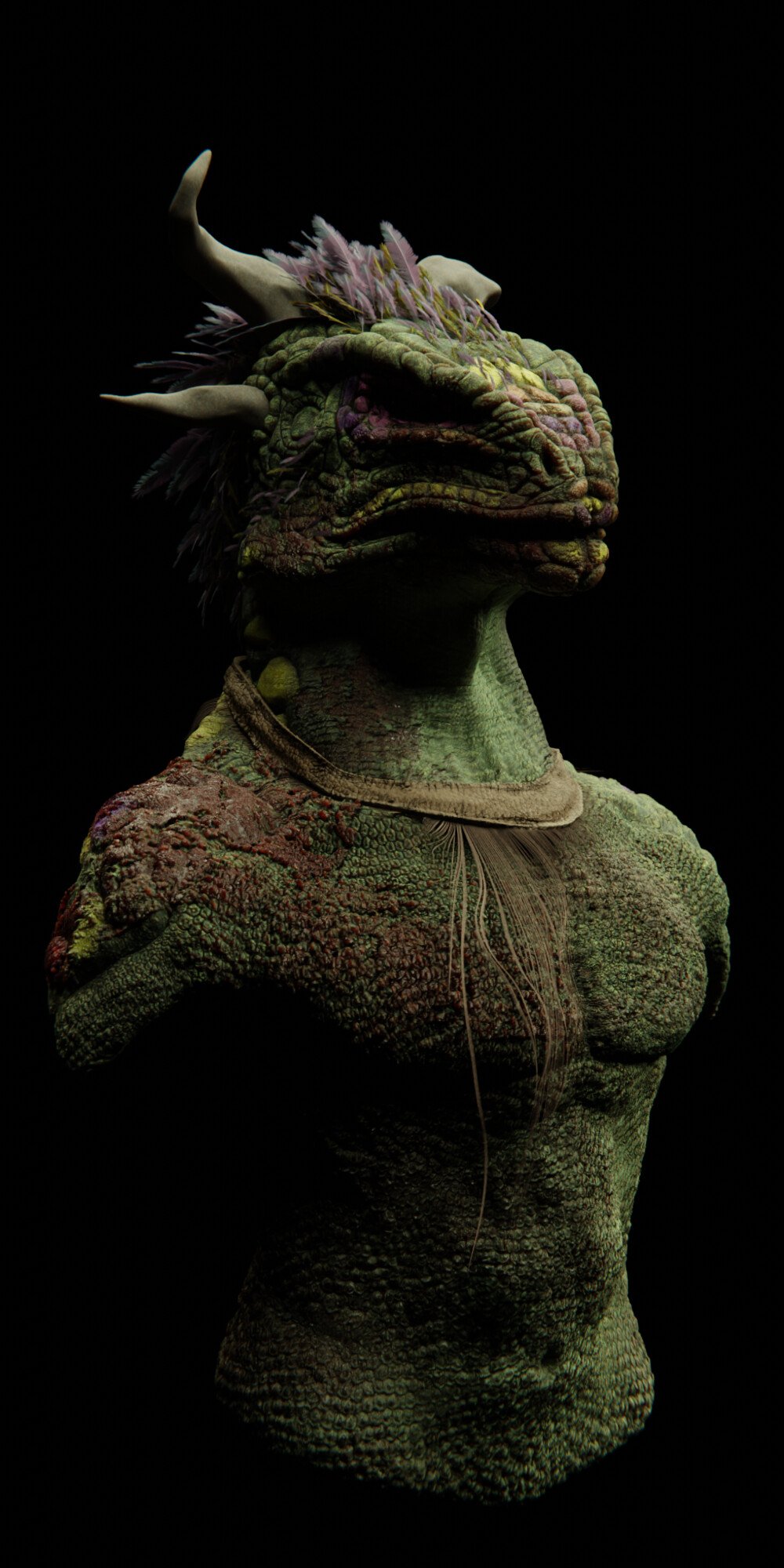 ArtStation - Argonian WIP