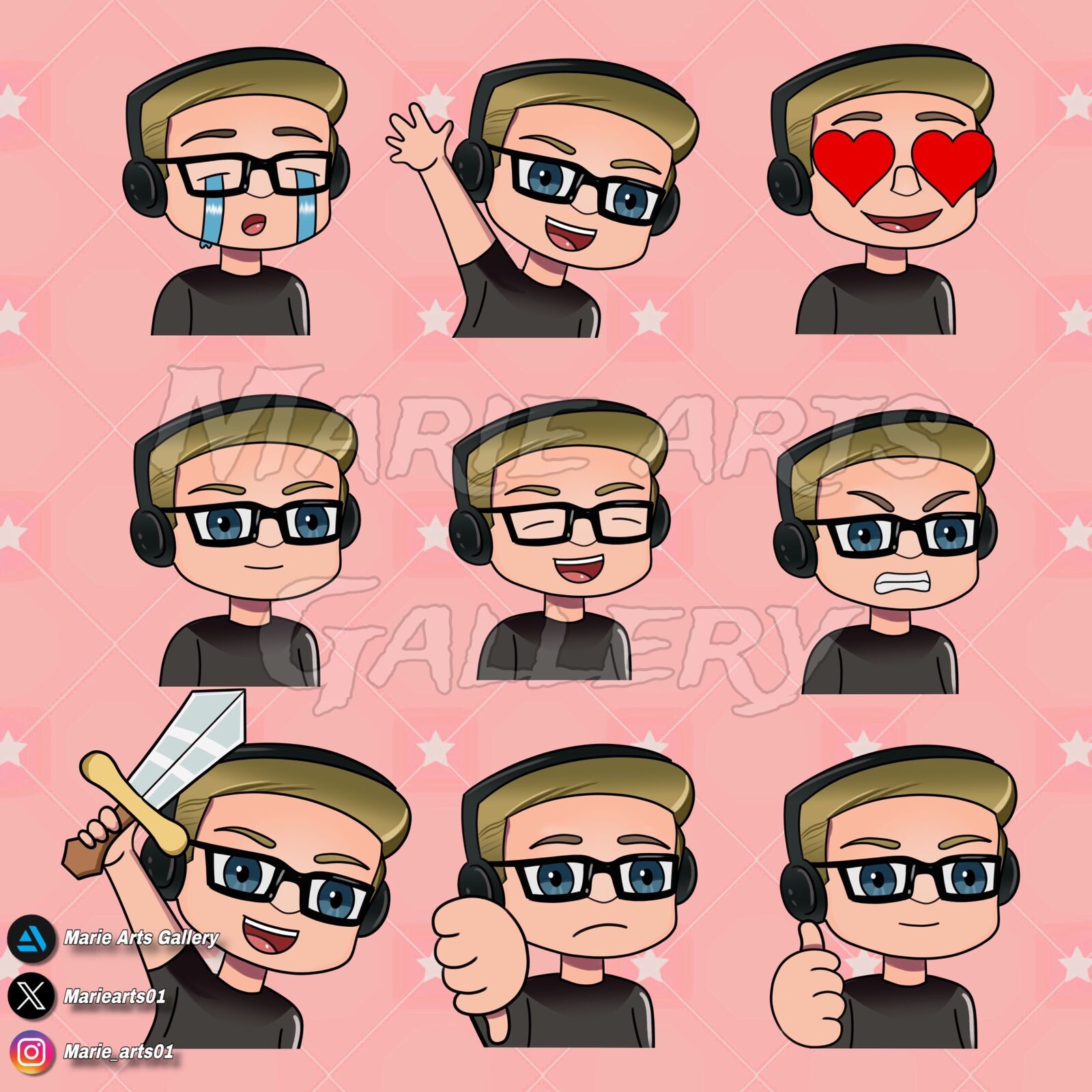 ArtStation - Custom emotes