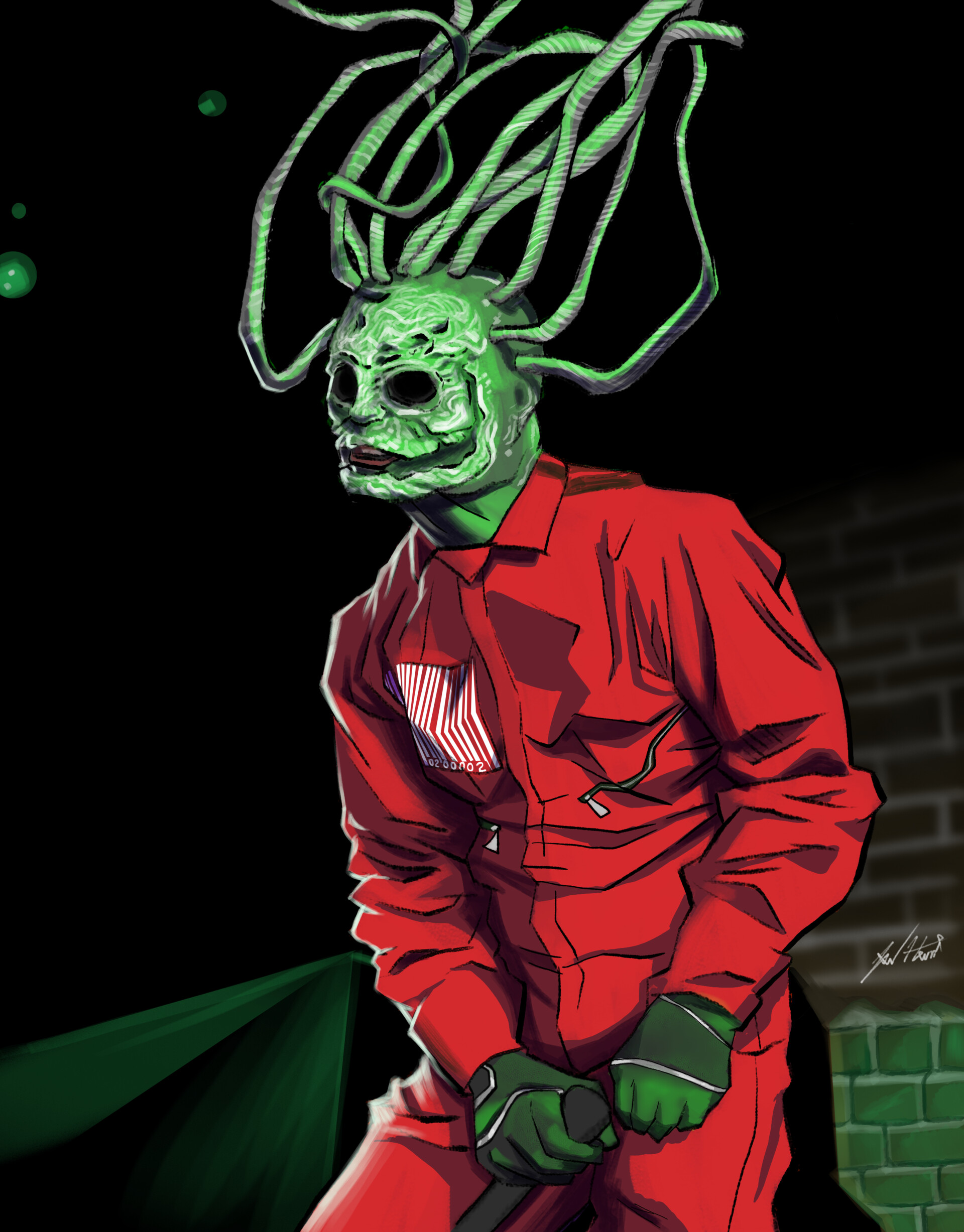 ArtStation - Corey Taylor in Slipknot Returns