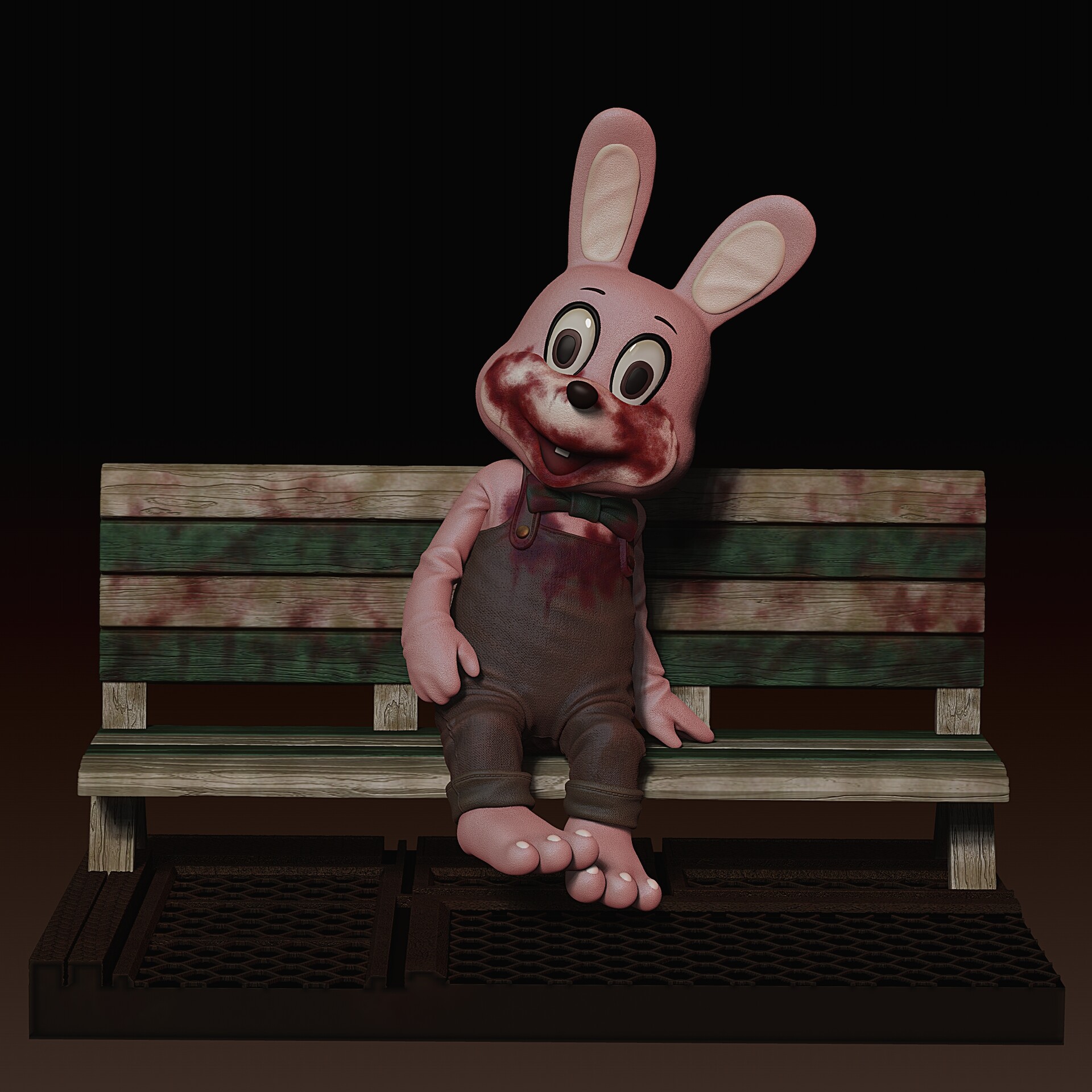 ArtStation - Robbie the Rabbit (Silent Hill) - 3D Printing Model