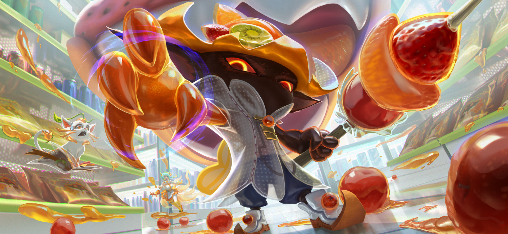 FMM CAT - League Of Legends: Wild Rift FoodSpiritVeigar美食灵魂维迦