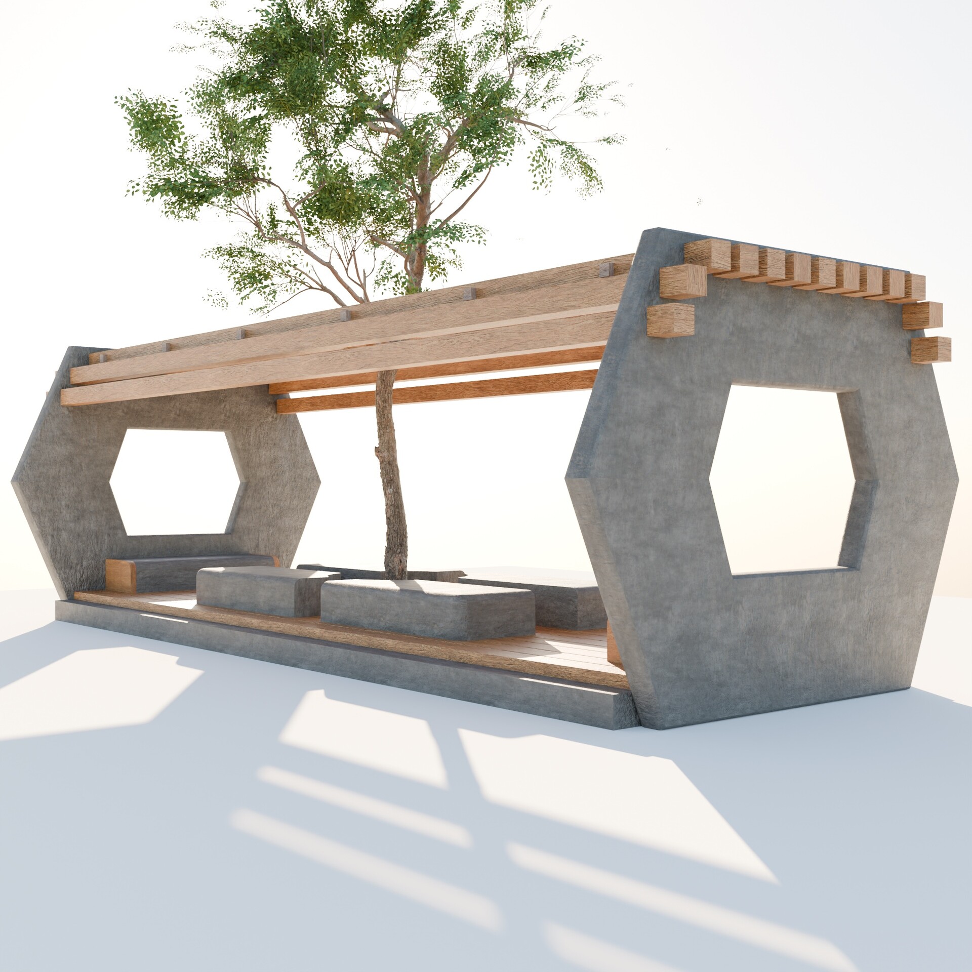 ArtStation - Park chill zone