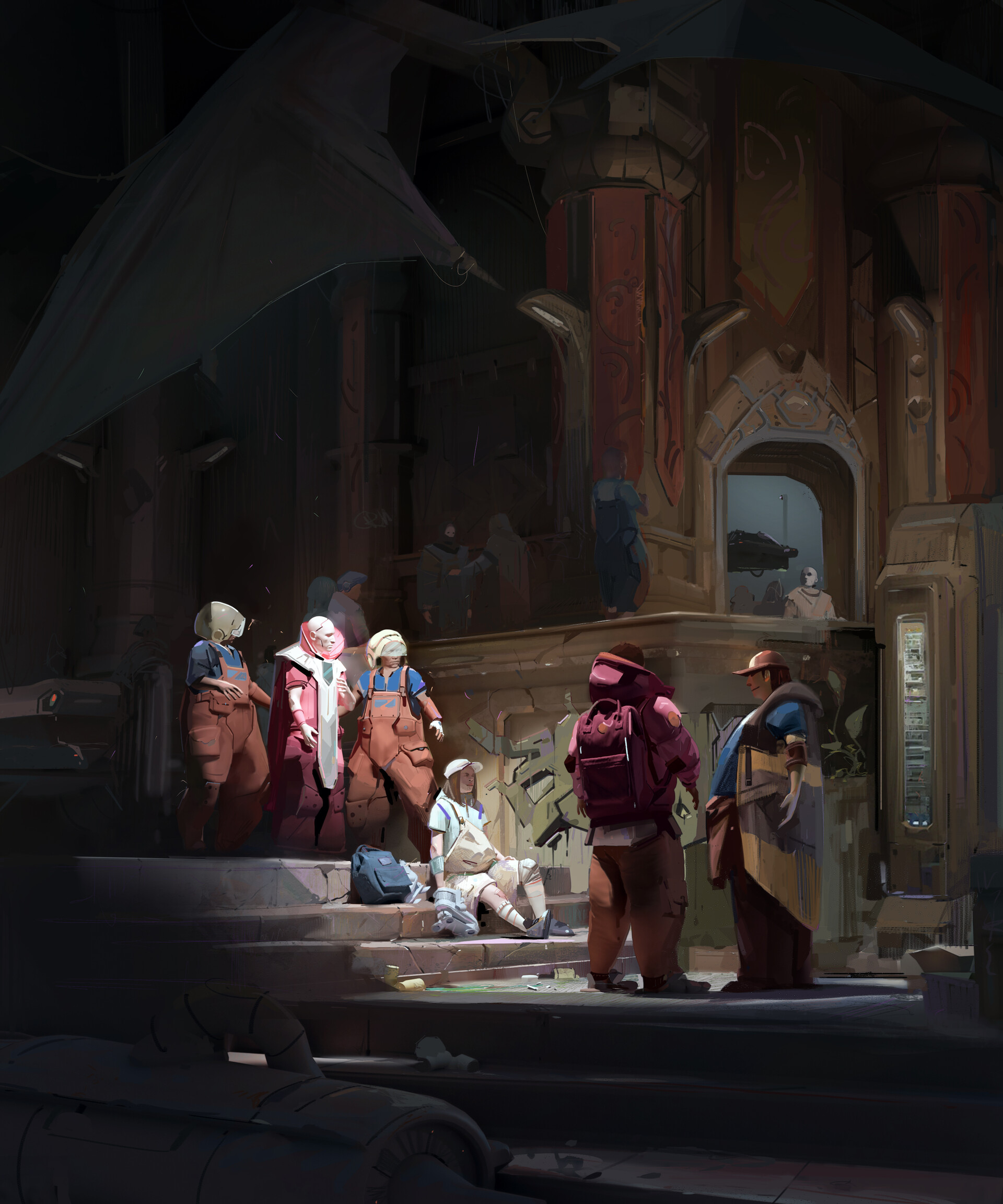 ArtStation - Gathering Hub