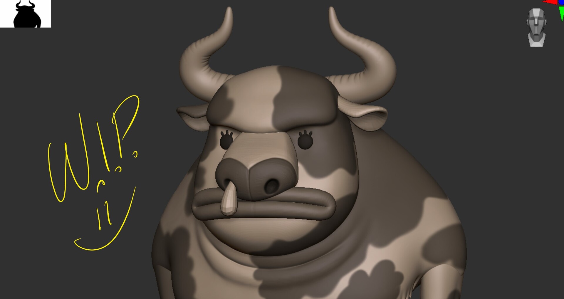 ArtStation - Minotaurus - One piece