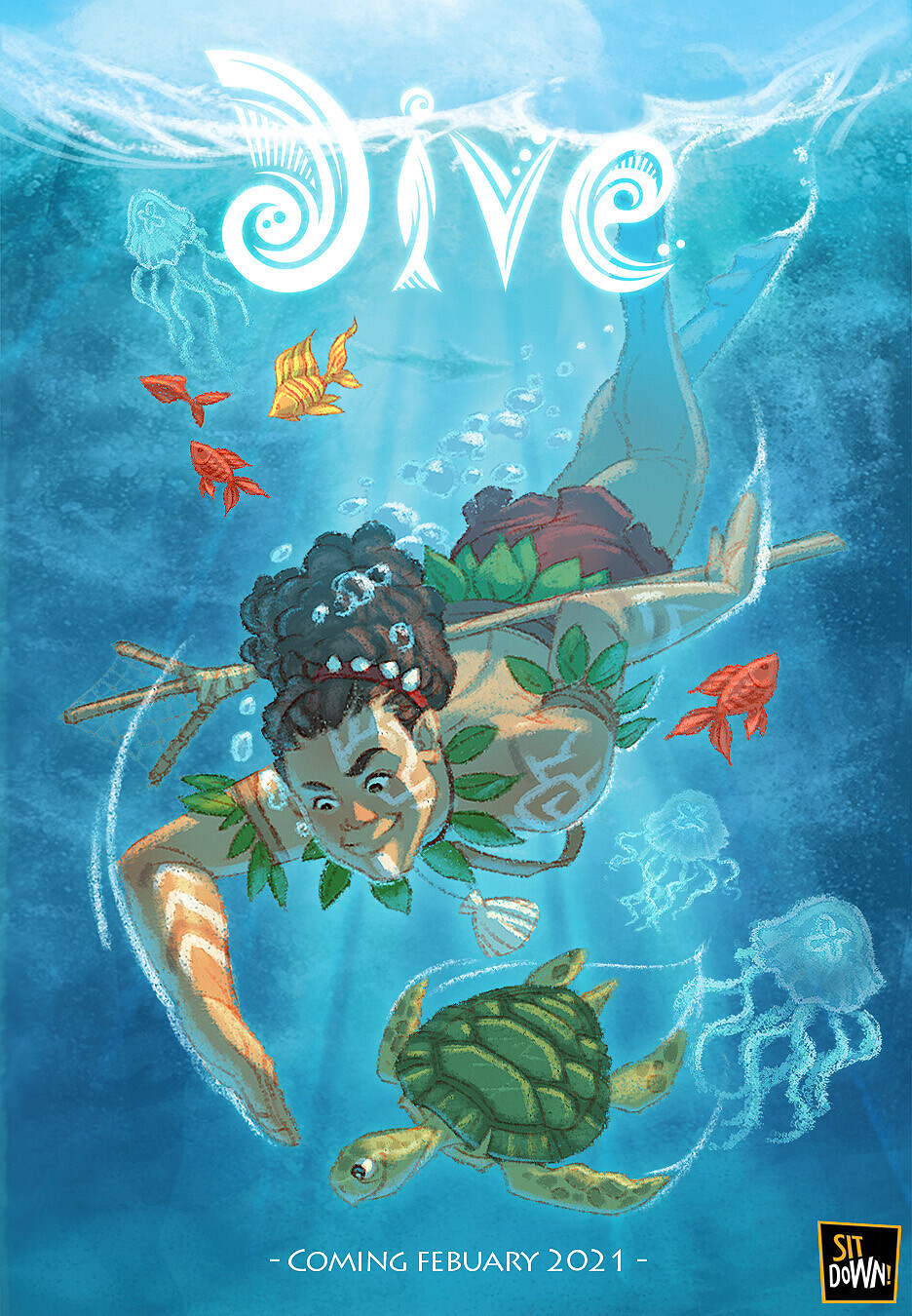 ArtStation - "DIVE" the boardgame