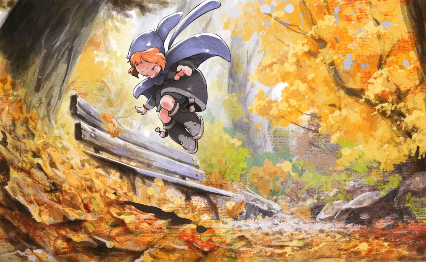 ArtStation - autumn back657yjy