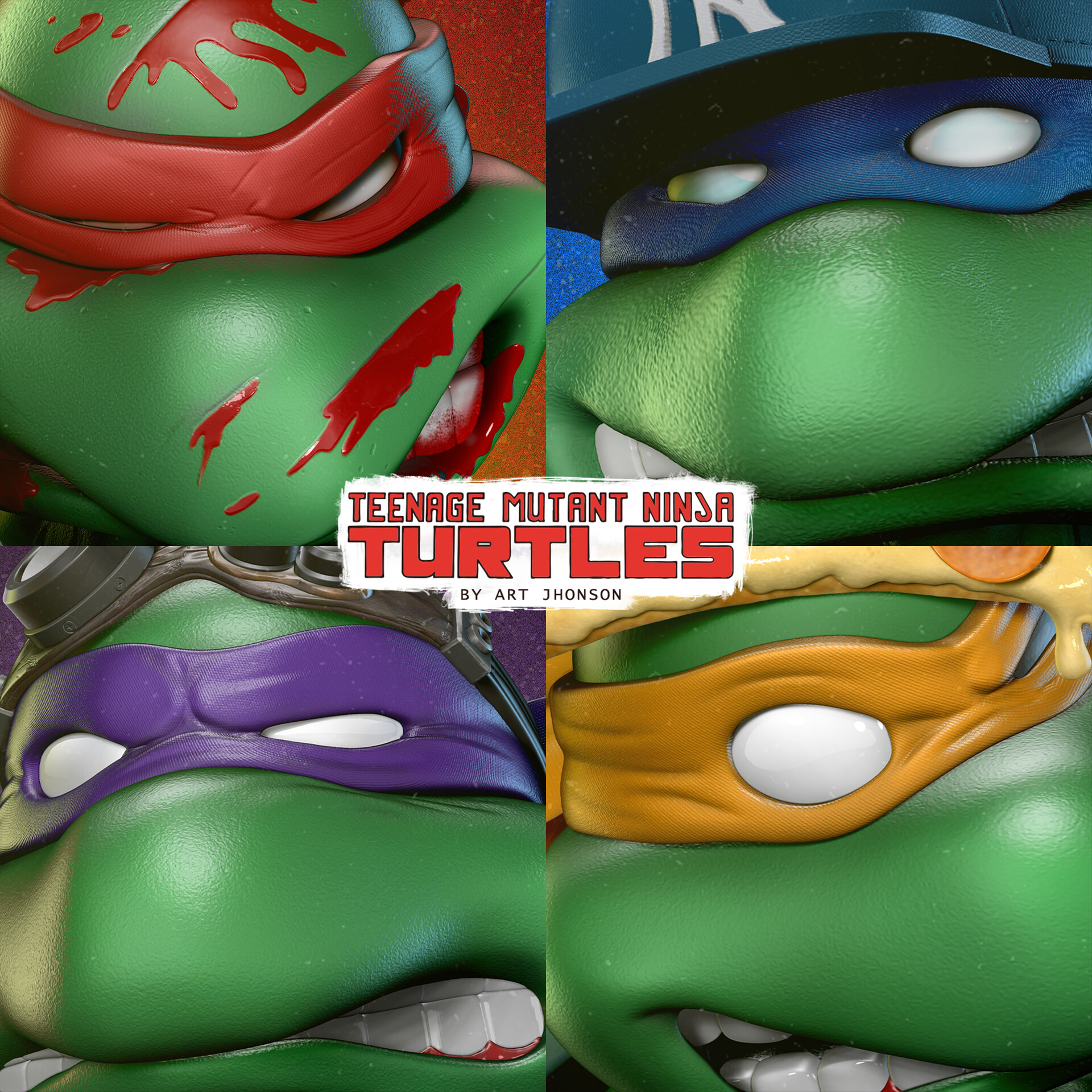 ArtStation - Classic Teenage Mutant Ninja Turtles – A Tribute to ...