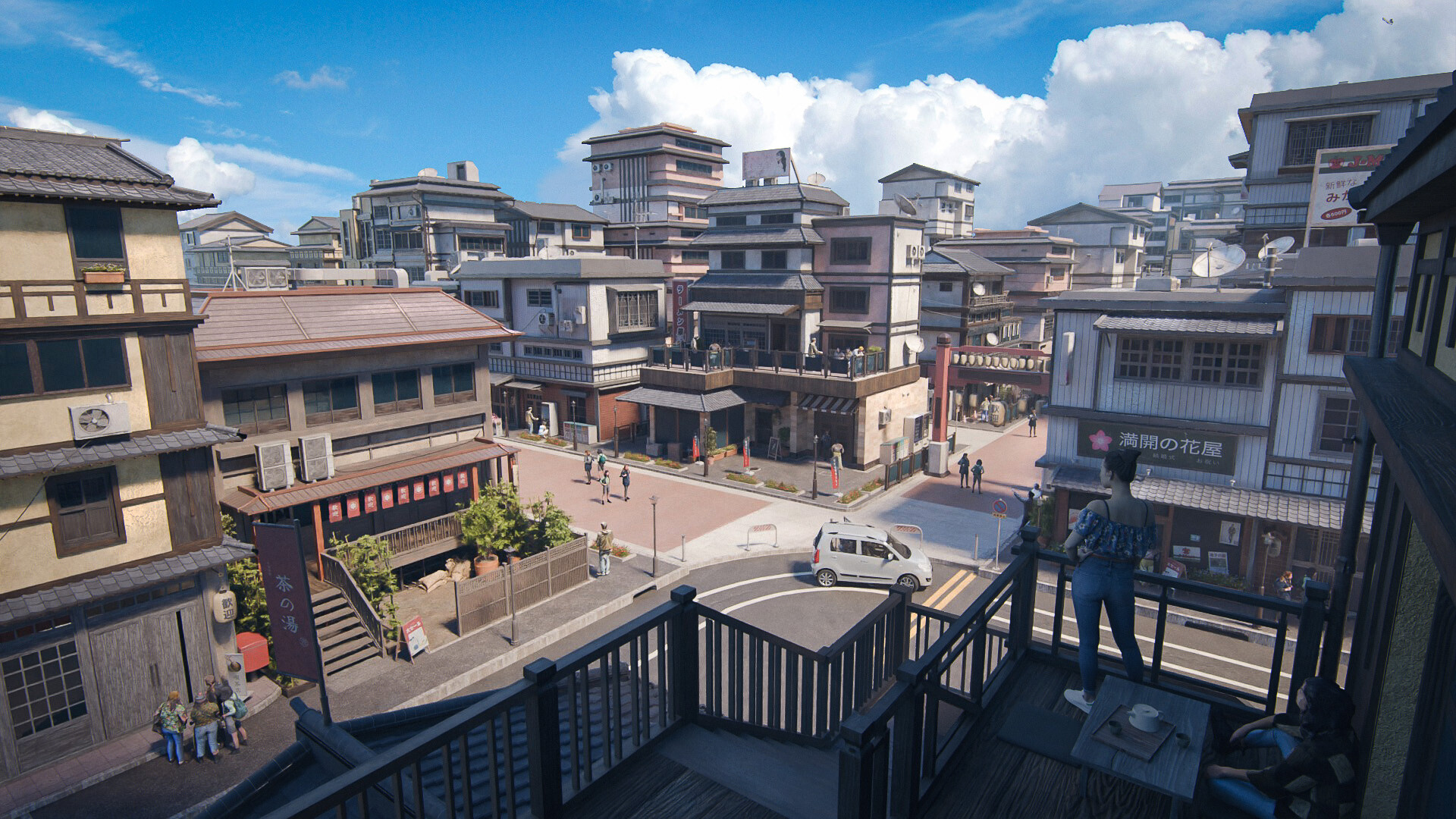 Yari Lute - Japanese Neighborhoods - KitBash3D Illustration