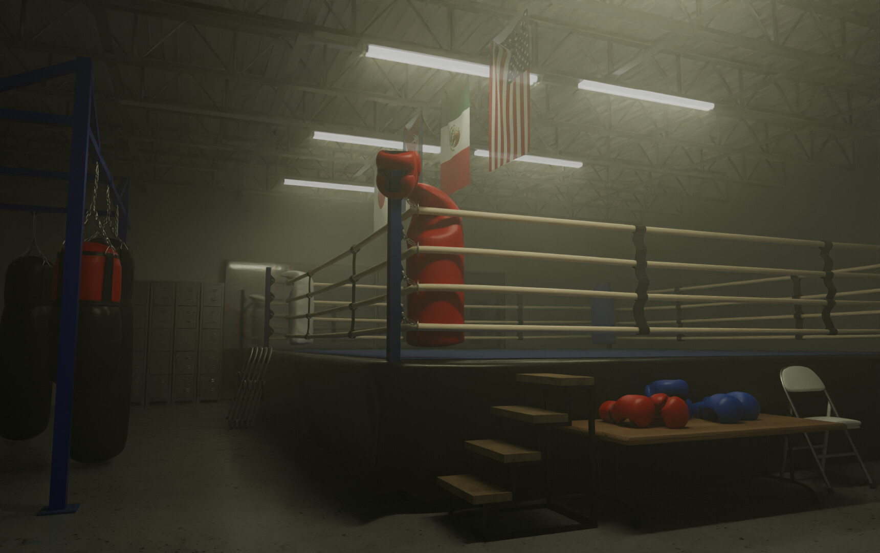 ArtStation - Boxing Gym