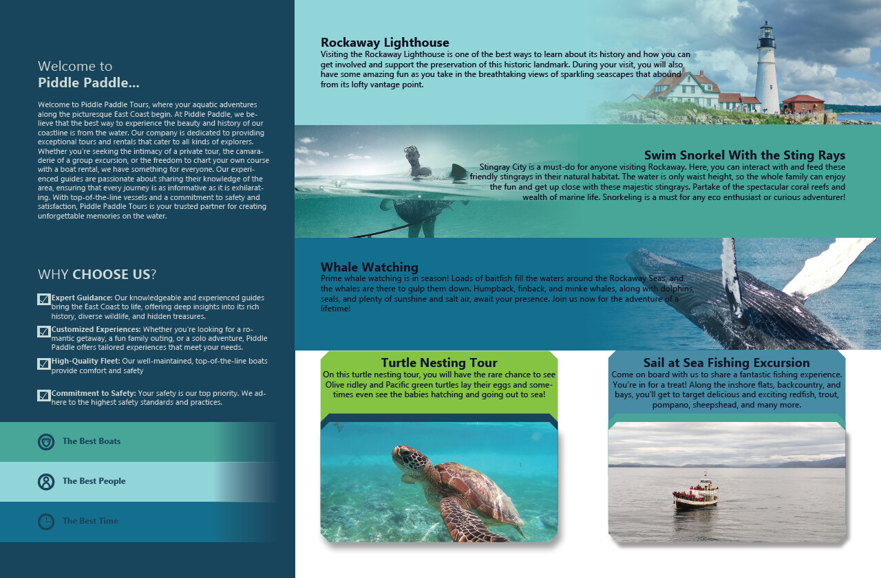 Tyus Morris - Piddle Paddle Brochure