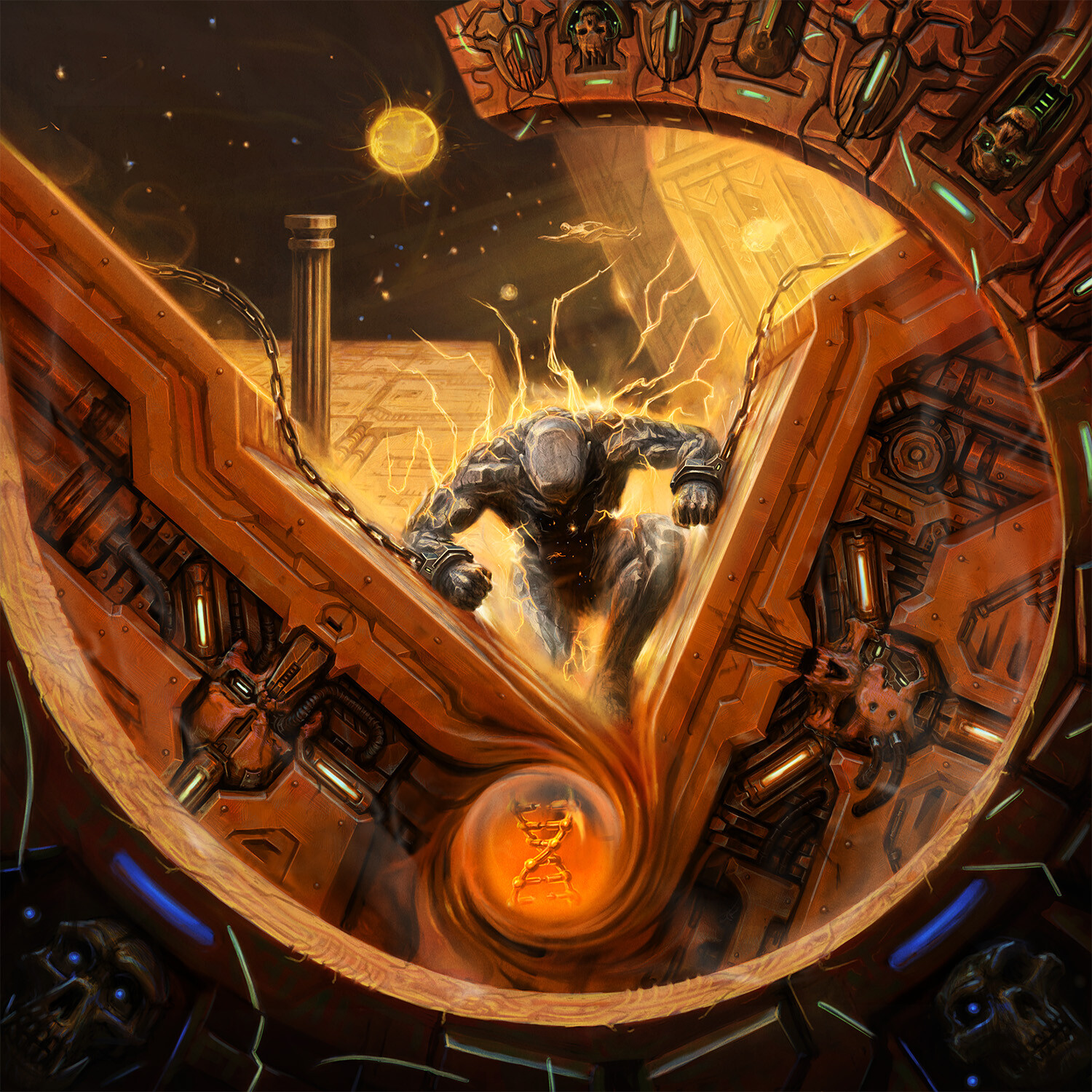 ArtStation - Grace Disgraced. Revoltality. Cover Art.