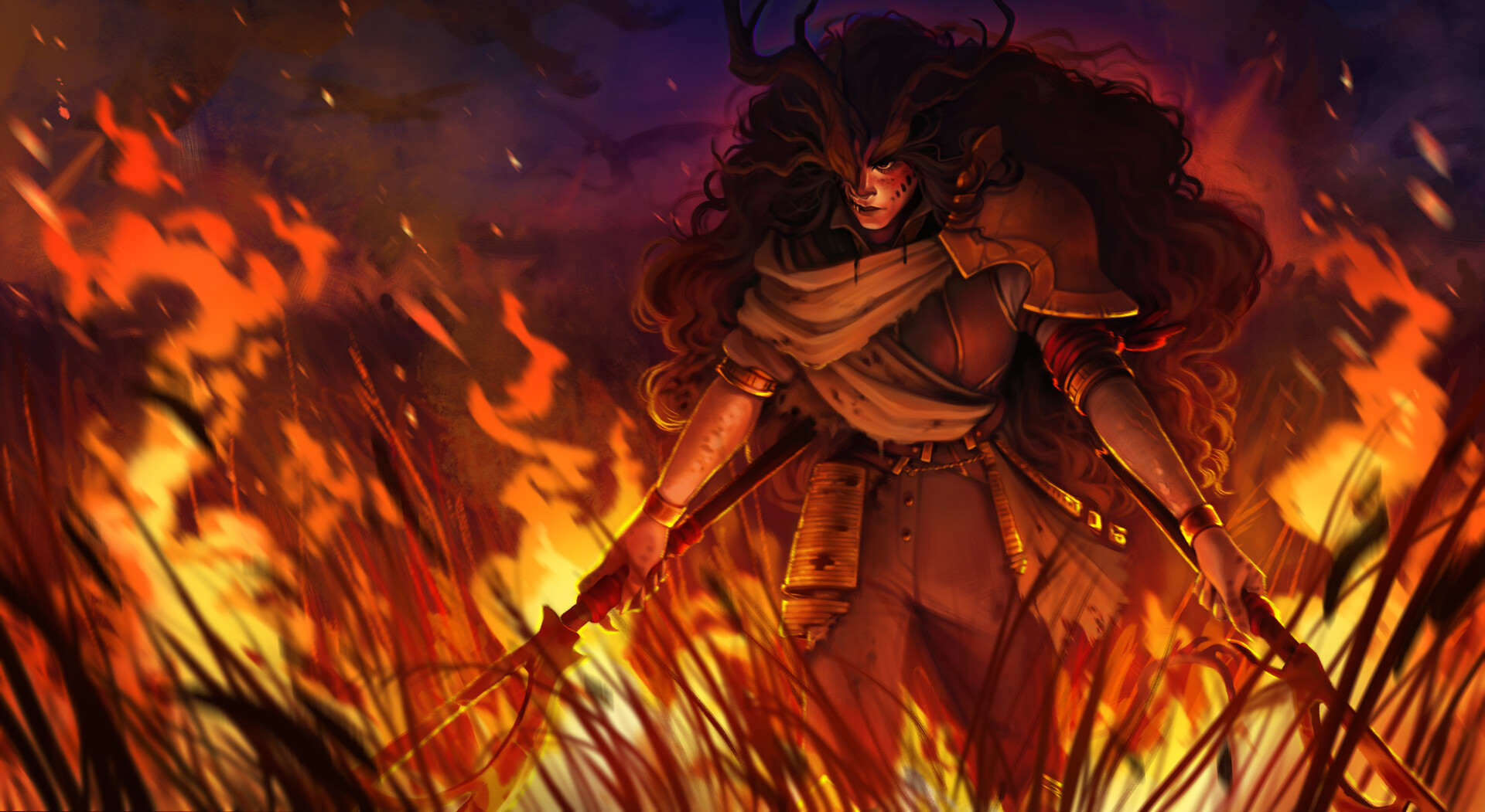 ArtStation - Bryn the Dragon Slayer