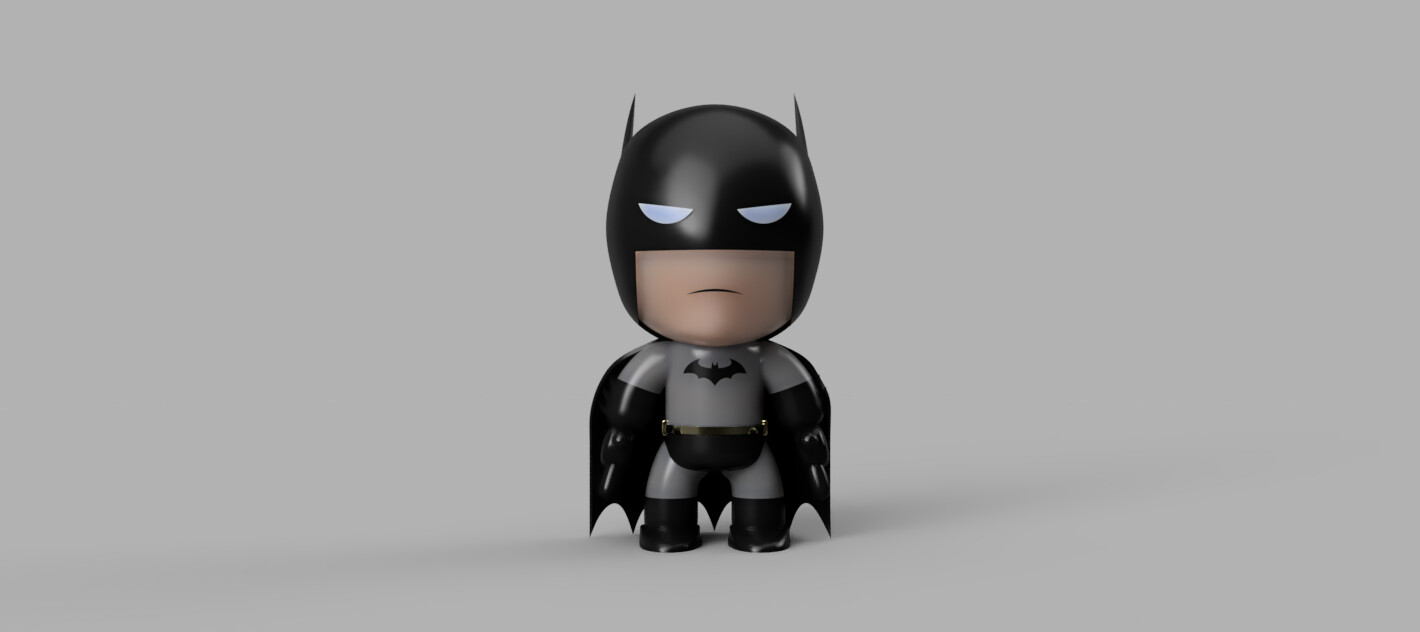R con R 3D - DC Comics Mini Batman (Bruce Wayne)