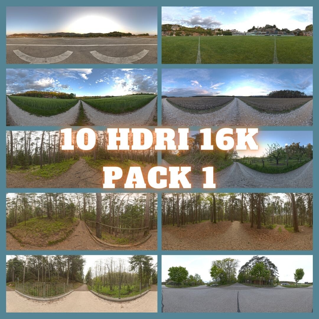 ArtStation - HDRI 16K Pack 1