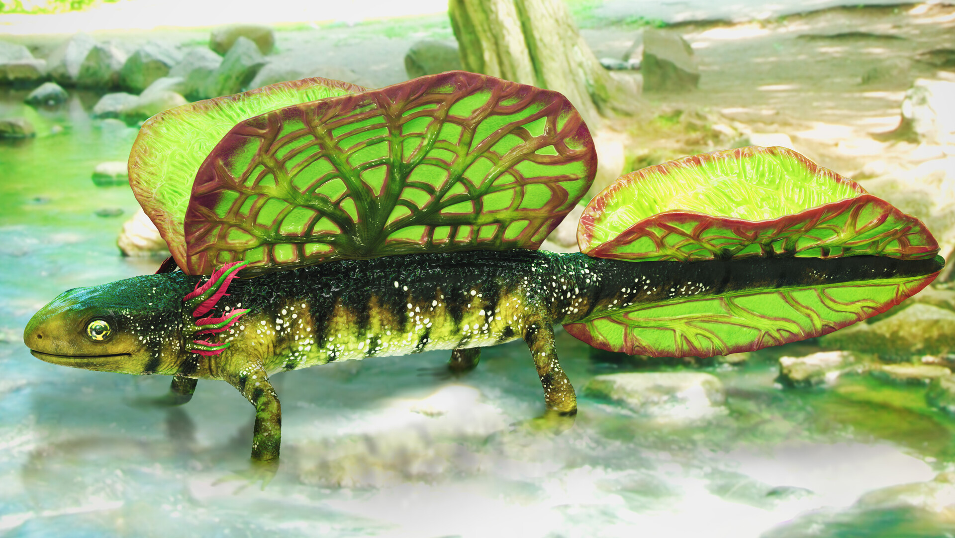 ArtStation - 3D Newt Character Model