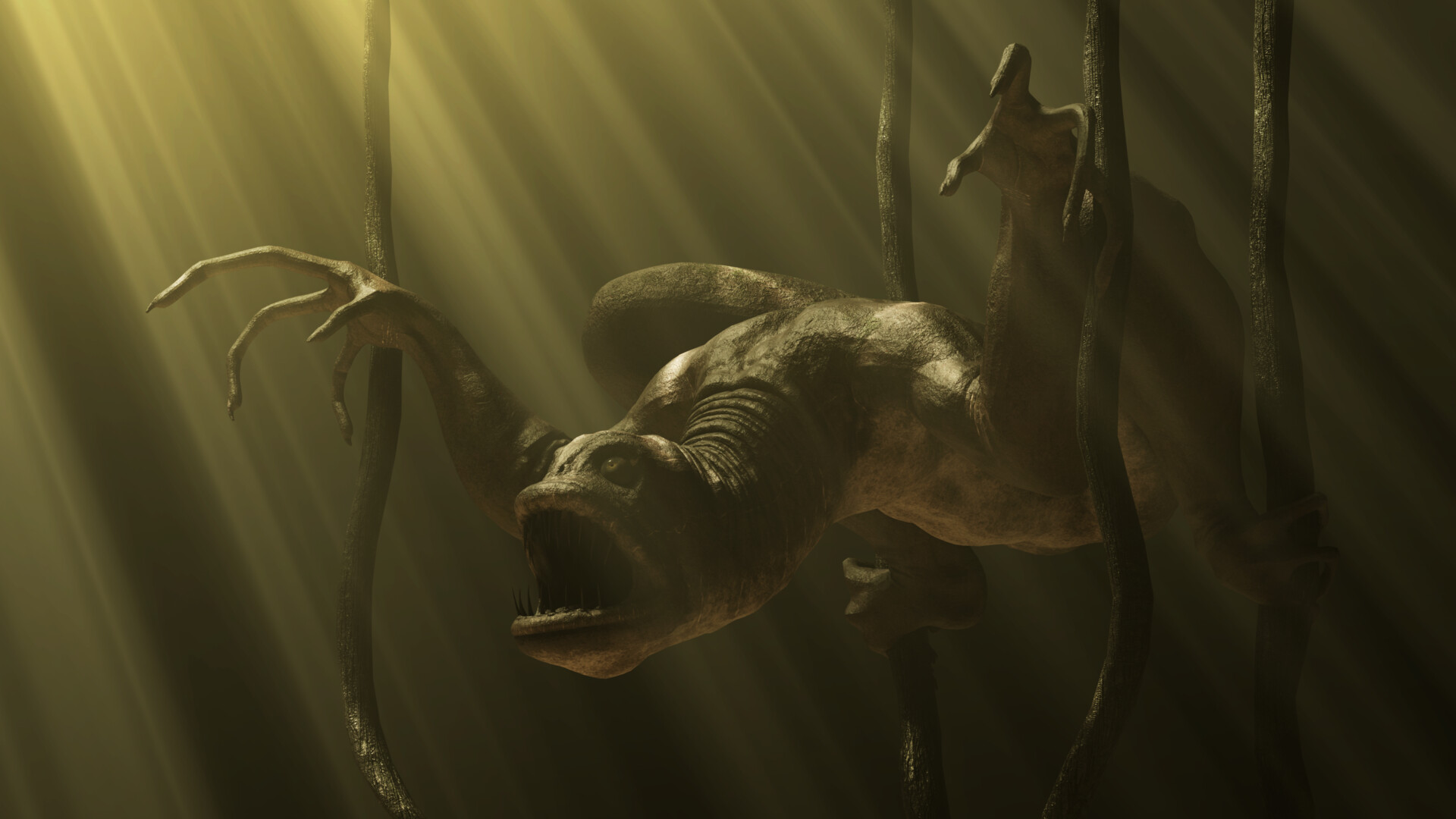 ArtStation - Latcher - Creature Model