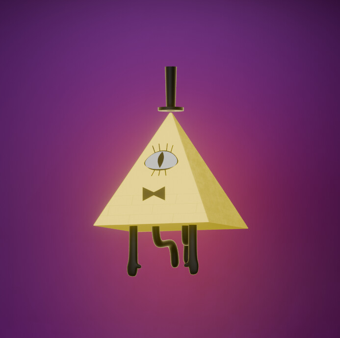 ArtStation - Bill Cipher 👁️🔥