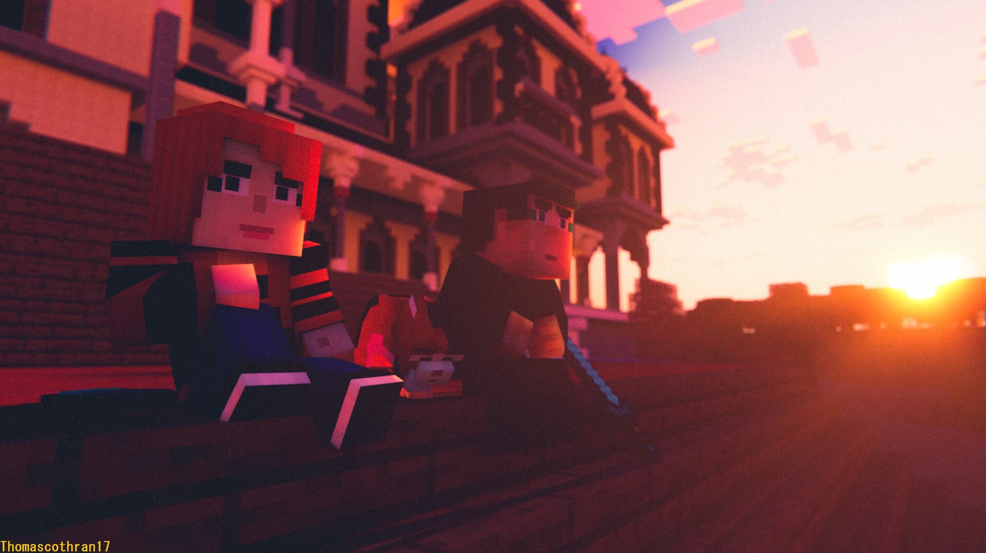 ArtStation - Autumn at the Mansion