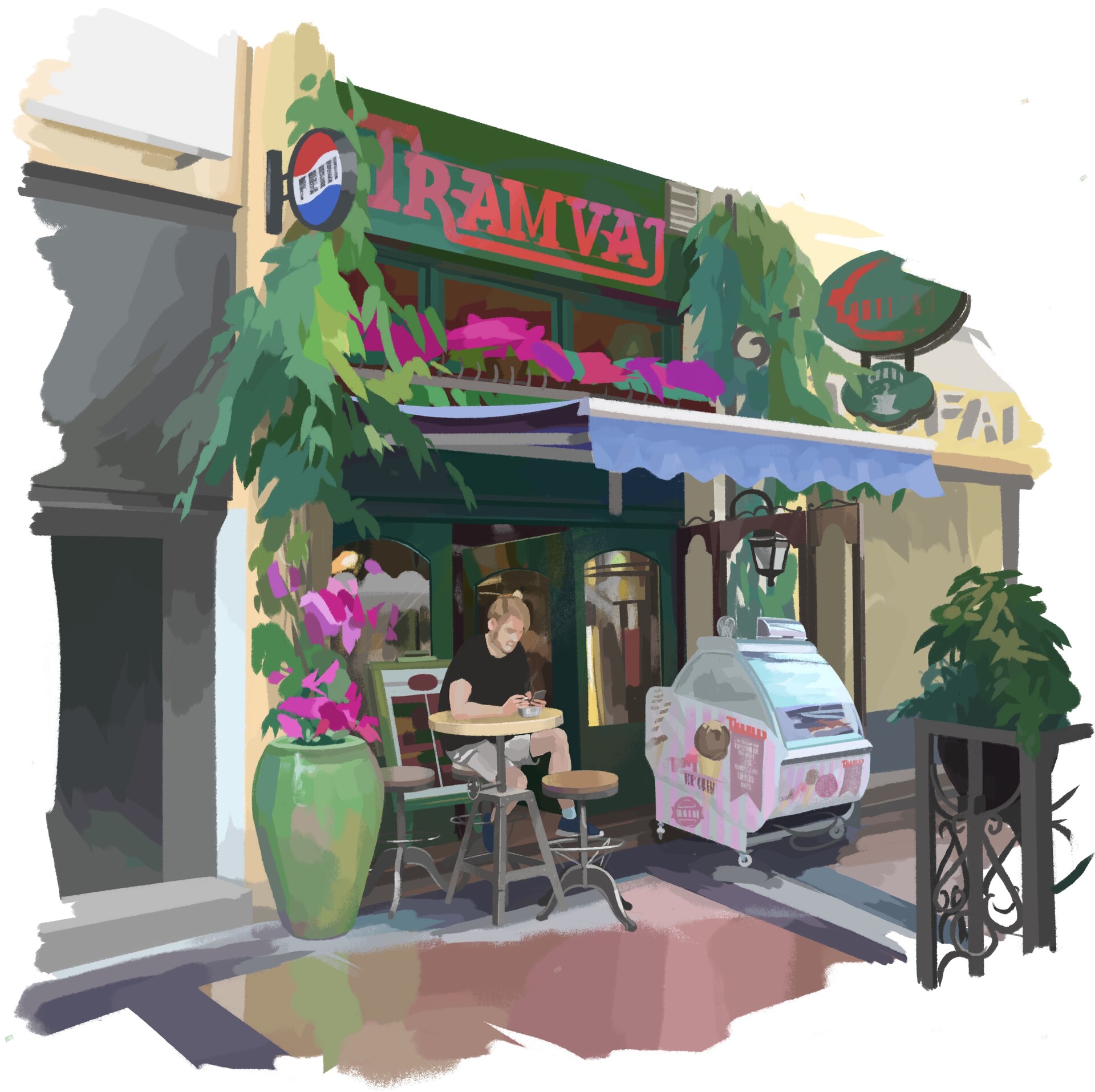 ArtStation - Tramvaj