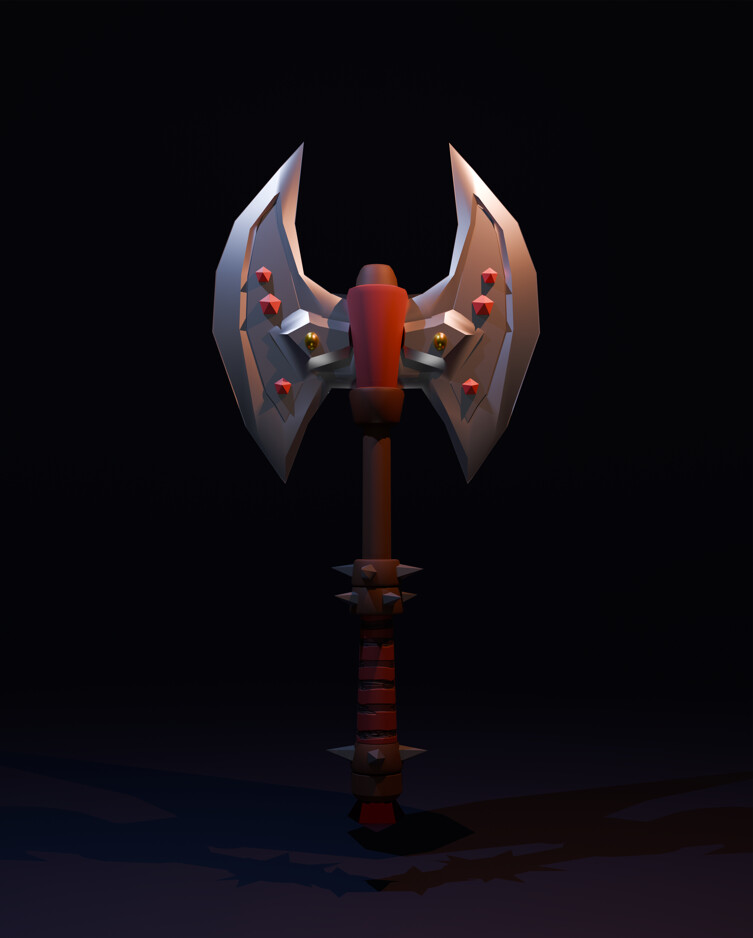 ArtStation - Axe Low Poly