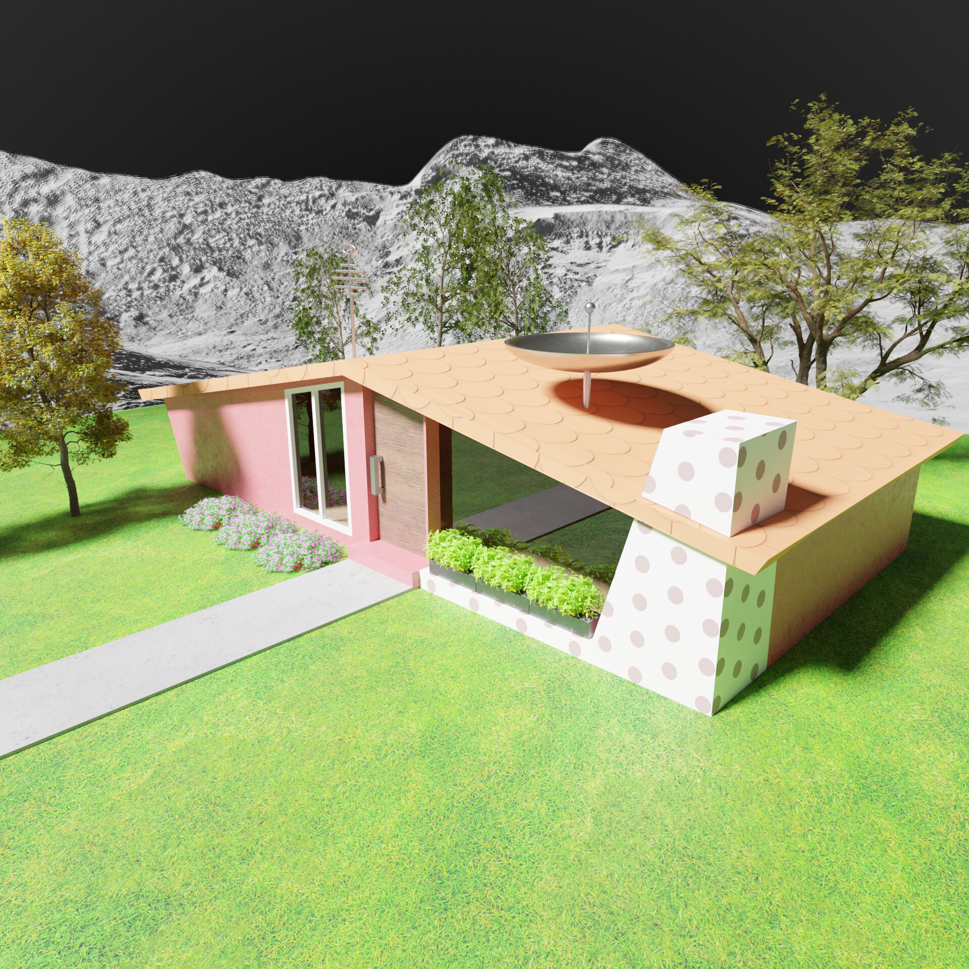 ArtStation - Brightside Lunar Residences