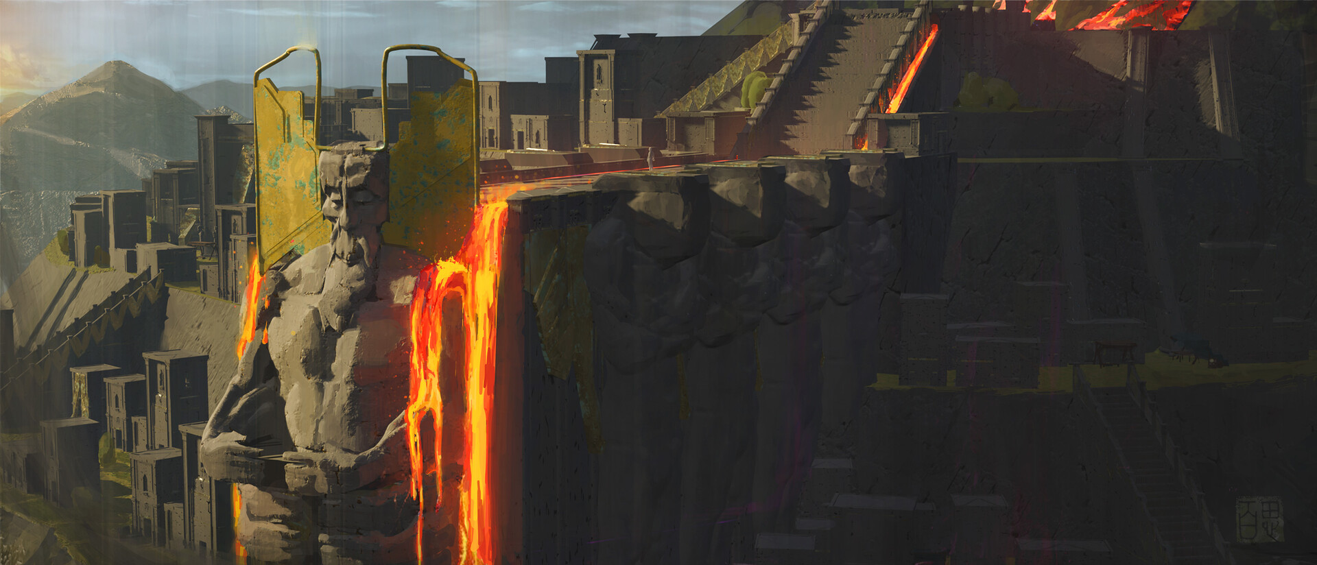 Bastien Fajardo - volcano city