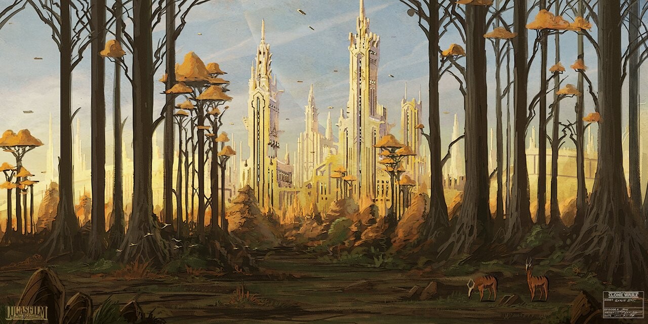 Pat Presley - Raxus Capital City - Star Wars The Clone Wars