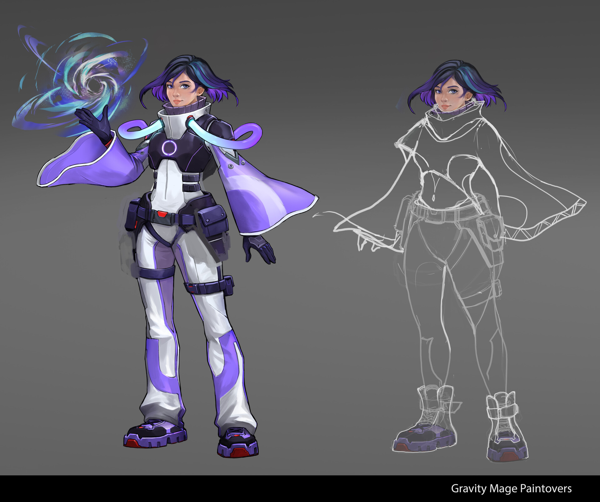 Studio Vitalia - Jam & Tea Studios - Key Art and Character Concepts
