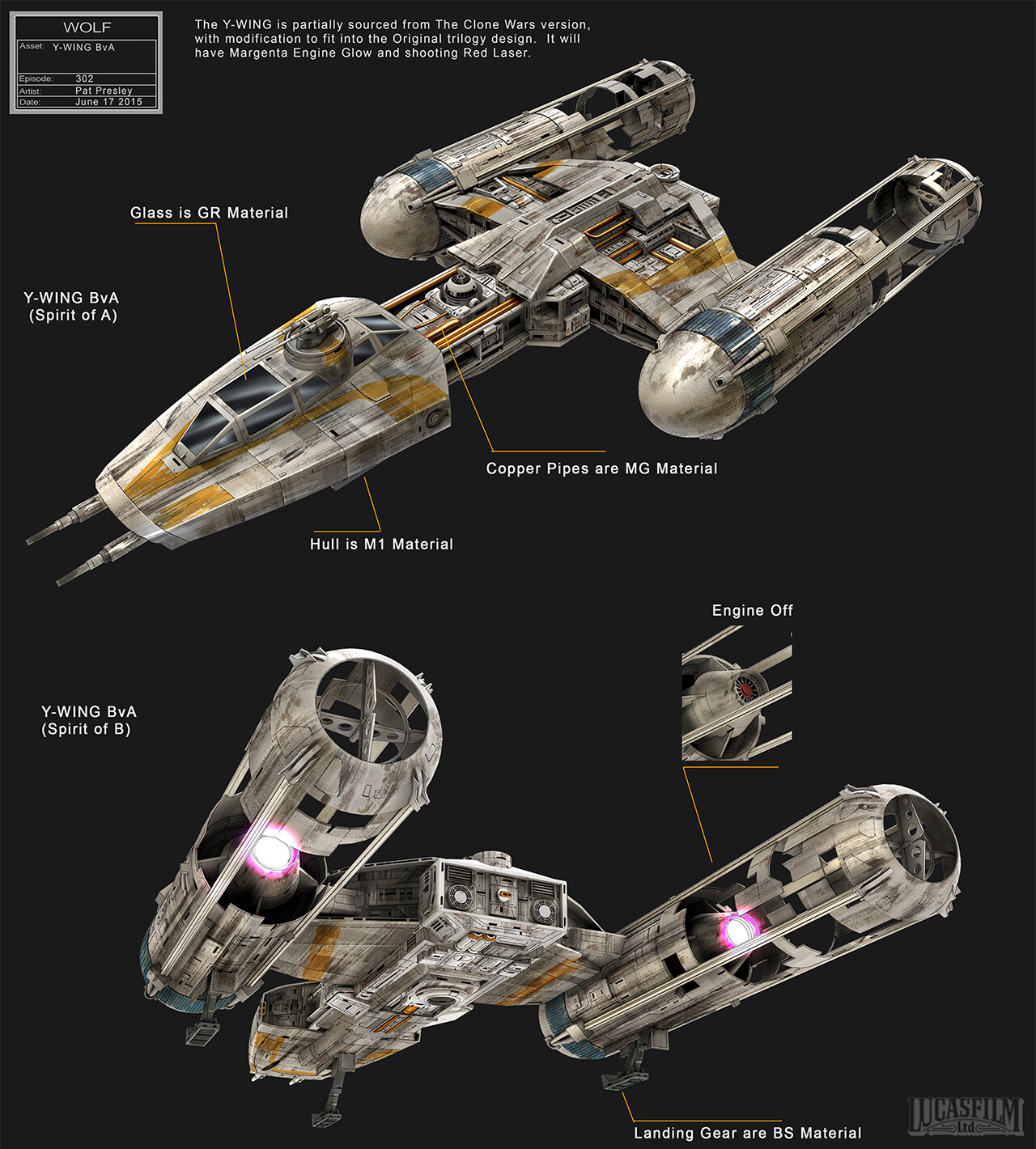 ArtStation - Y-Wing - Star Wars Rebels