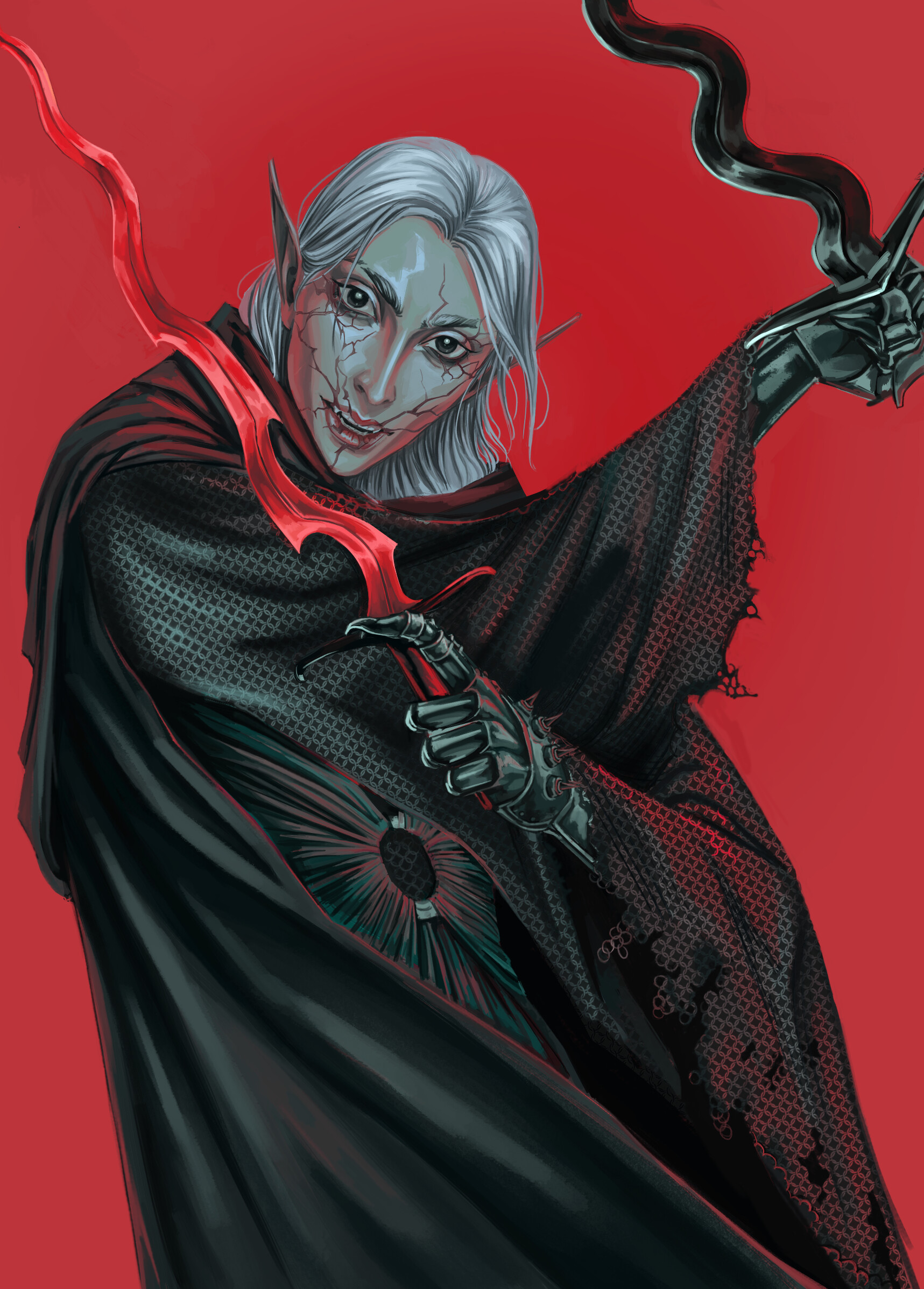 ArtStation - dark eladrin
