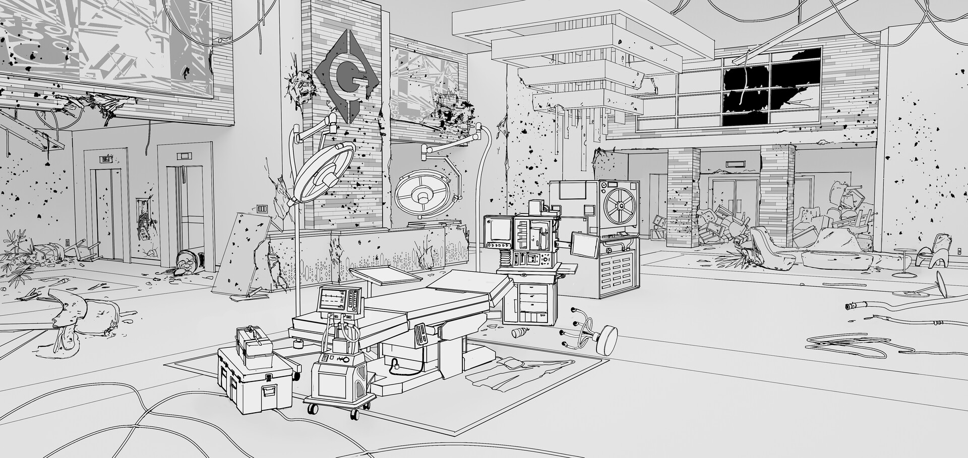 ArtStation - Interior Layout