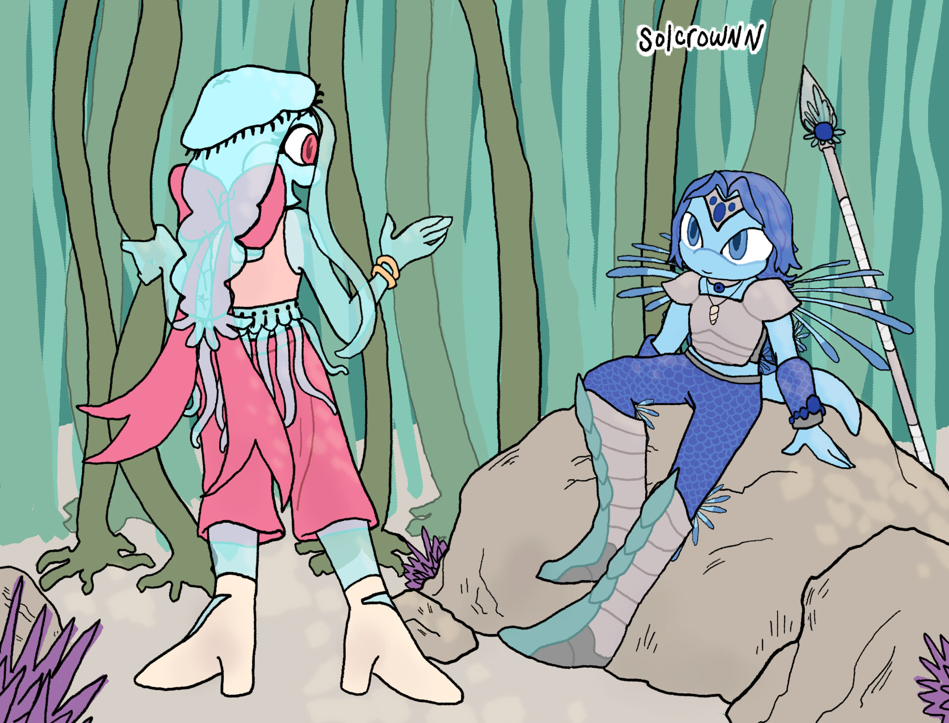 ArtStation - art fight 2024 attack against JoyfulJ