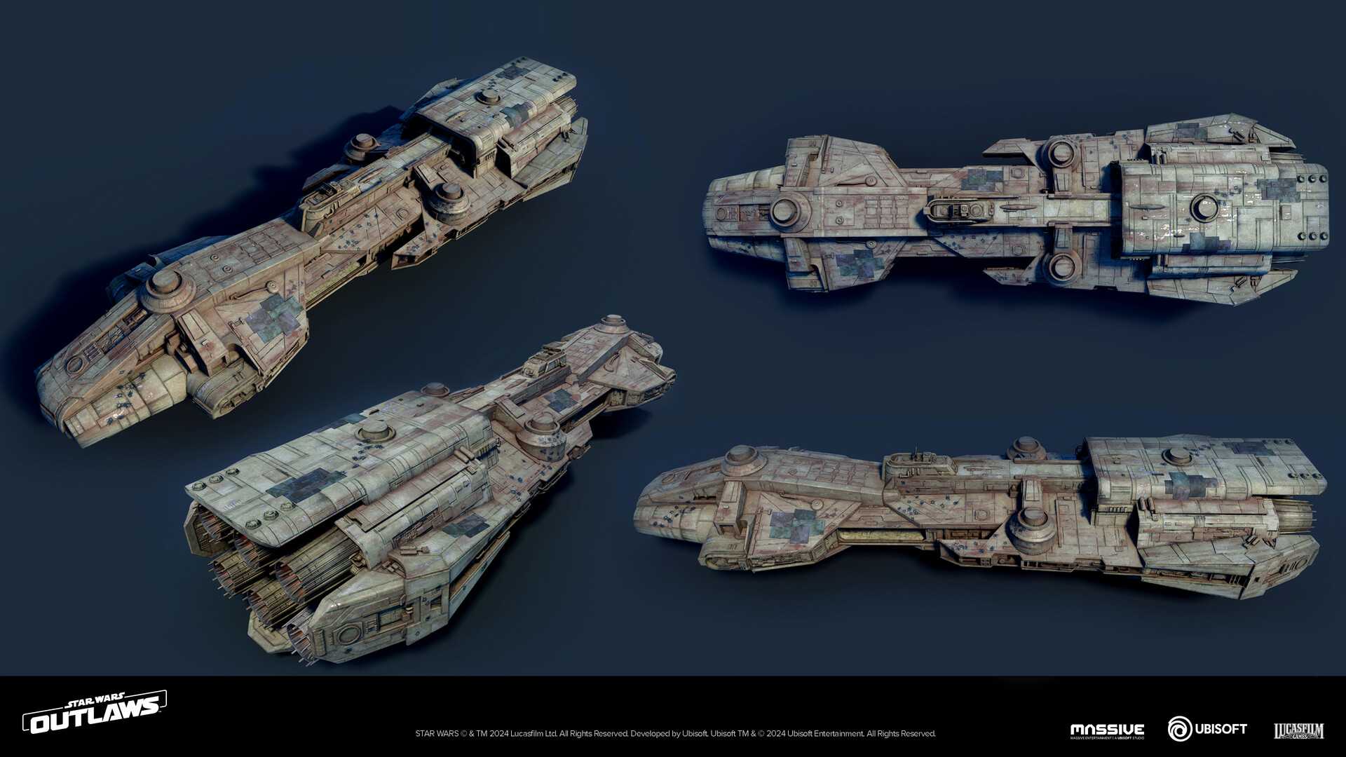 ArtStation - Ubisoft Star Wars Outlaws Battleship