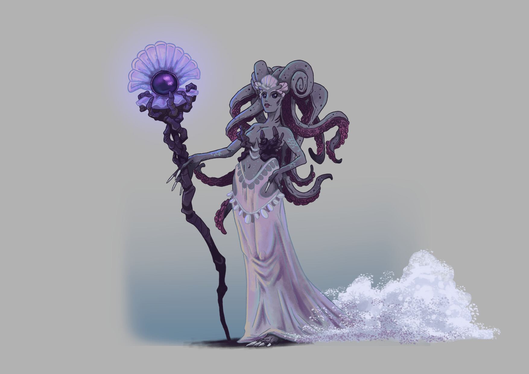 ArtStation - Nymira, o Brilho das Profundezas