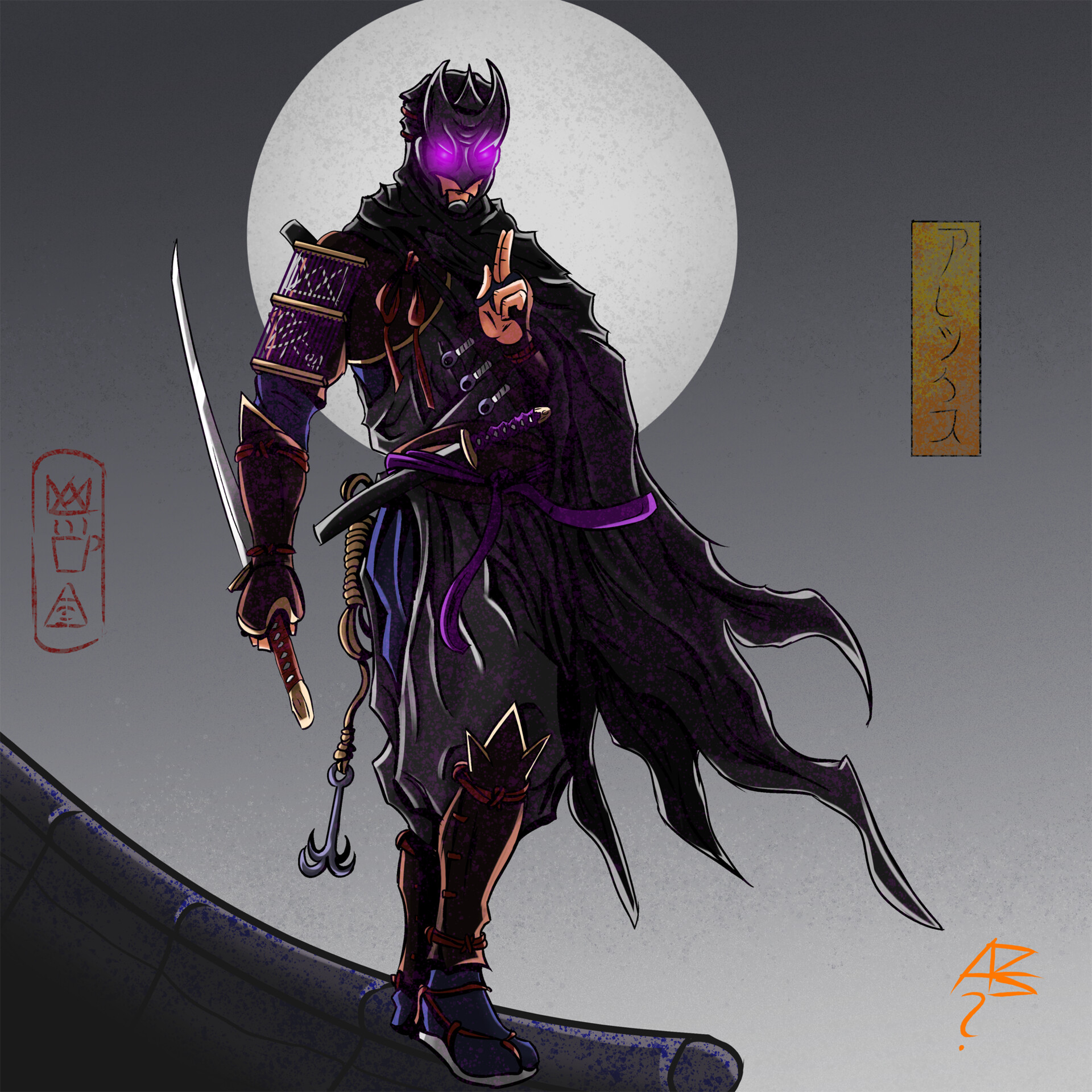 ArtStation - Demon Ninja