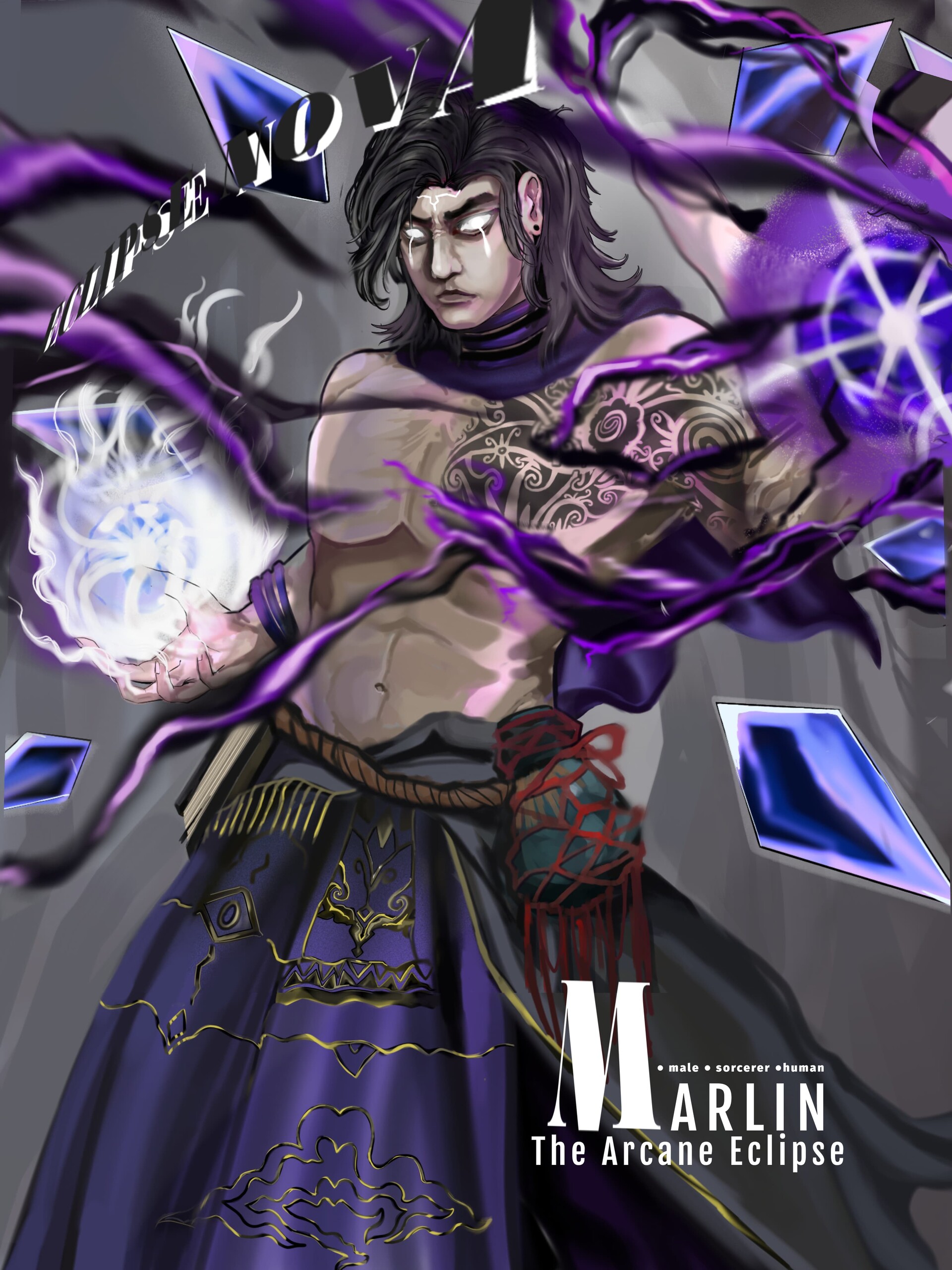 ArtStation - Human Sorcerer Marlin