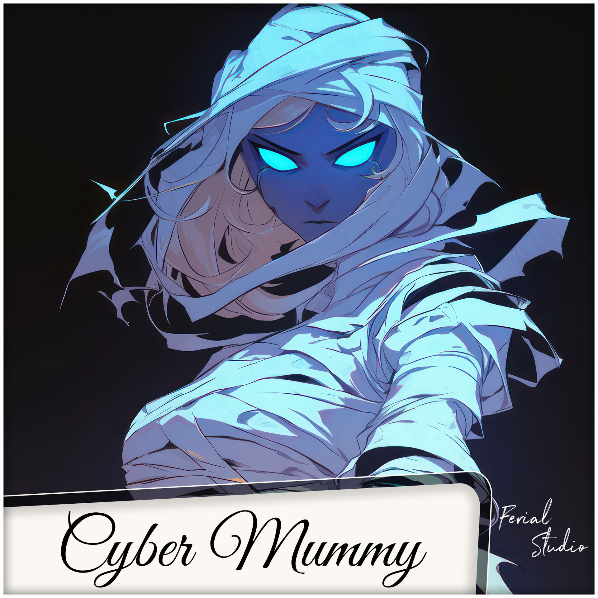 ArtStation - 🔹200 Cyber Mummy - Cartoon Character Reference Image Pack ...