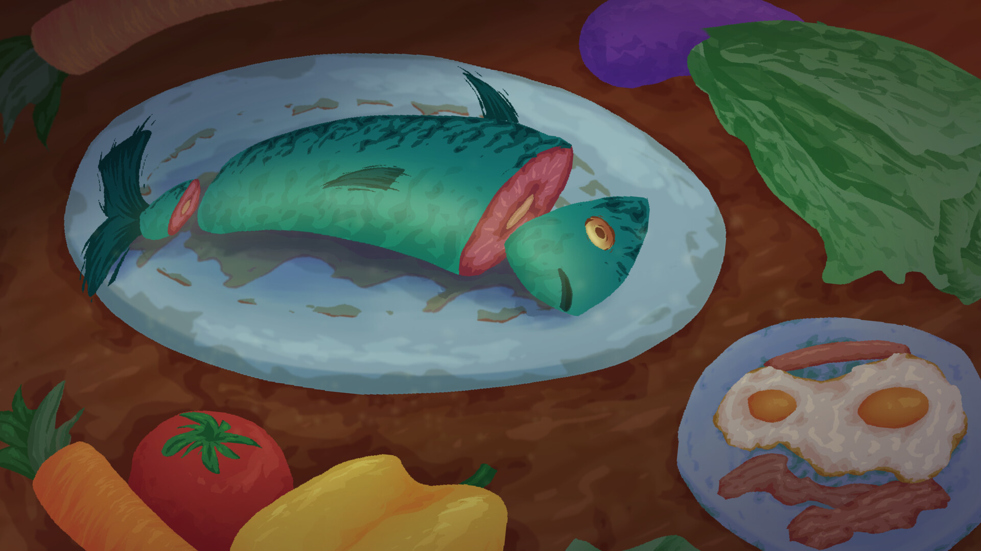 ArtStation - Fishing gone wrong