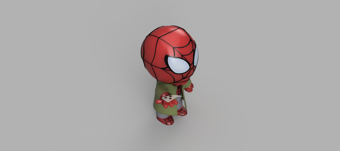 ArtStation - Marvel Comics Mini Spider-Man (Peter B Parker)