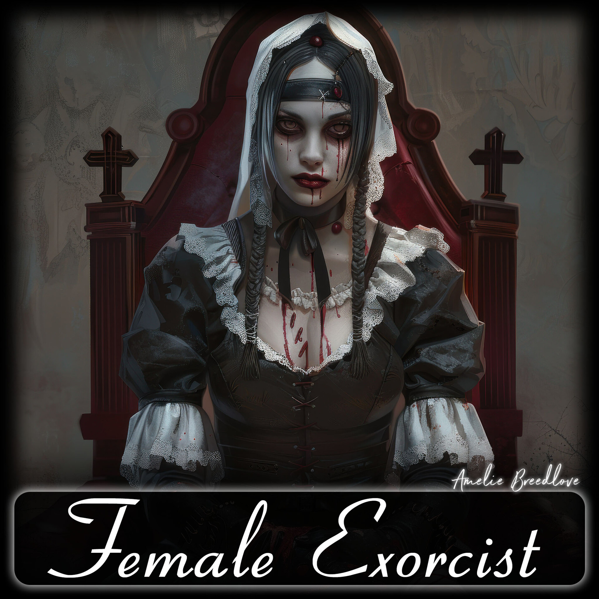 ArtStation - 410 Female Exorcist Reference Pack | 4K | v.189