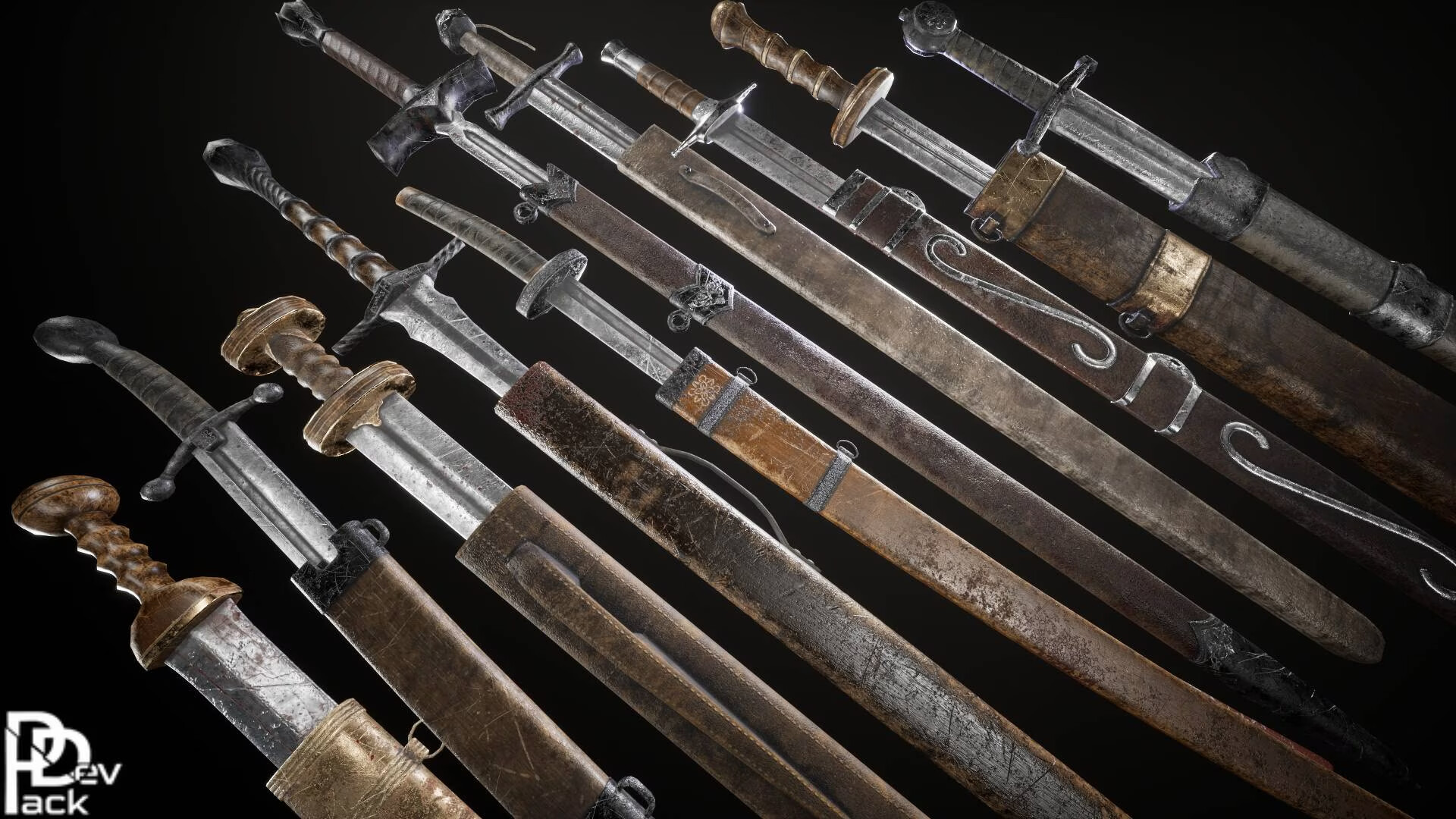 ArtStation - Medieval swords