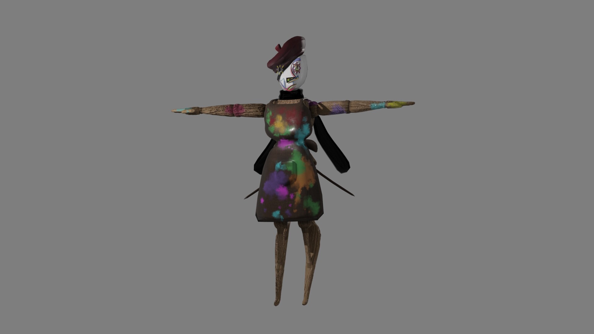 ArtStation - Easel Character and Weapon Asset