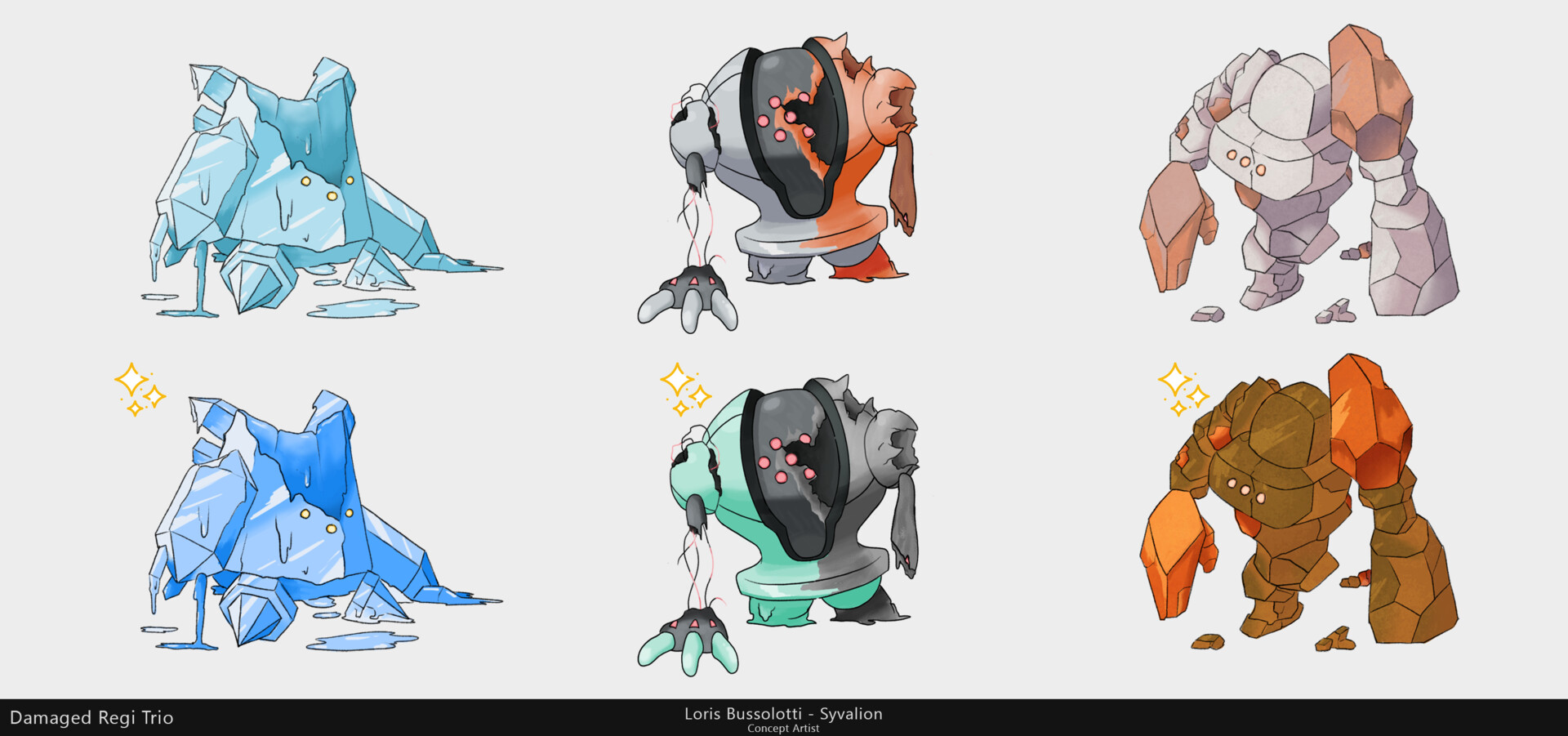 Loris Bussolotti - Damaged Regis