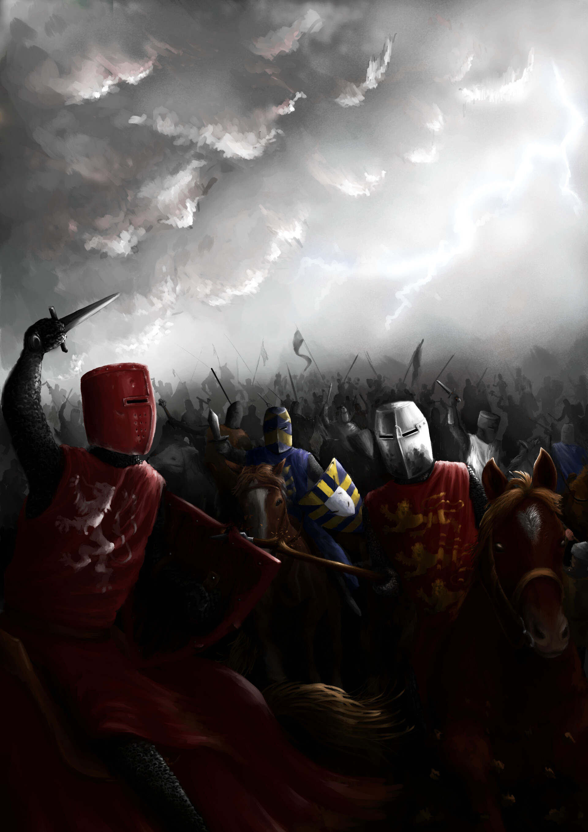 ArtStation - Battle of Evesham