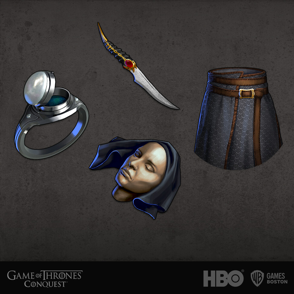 ArtStation - Game of Thrones: Conquest - Faceless Wolf Gearset