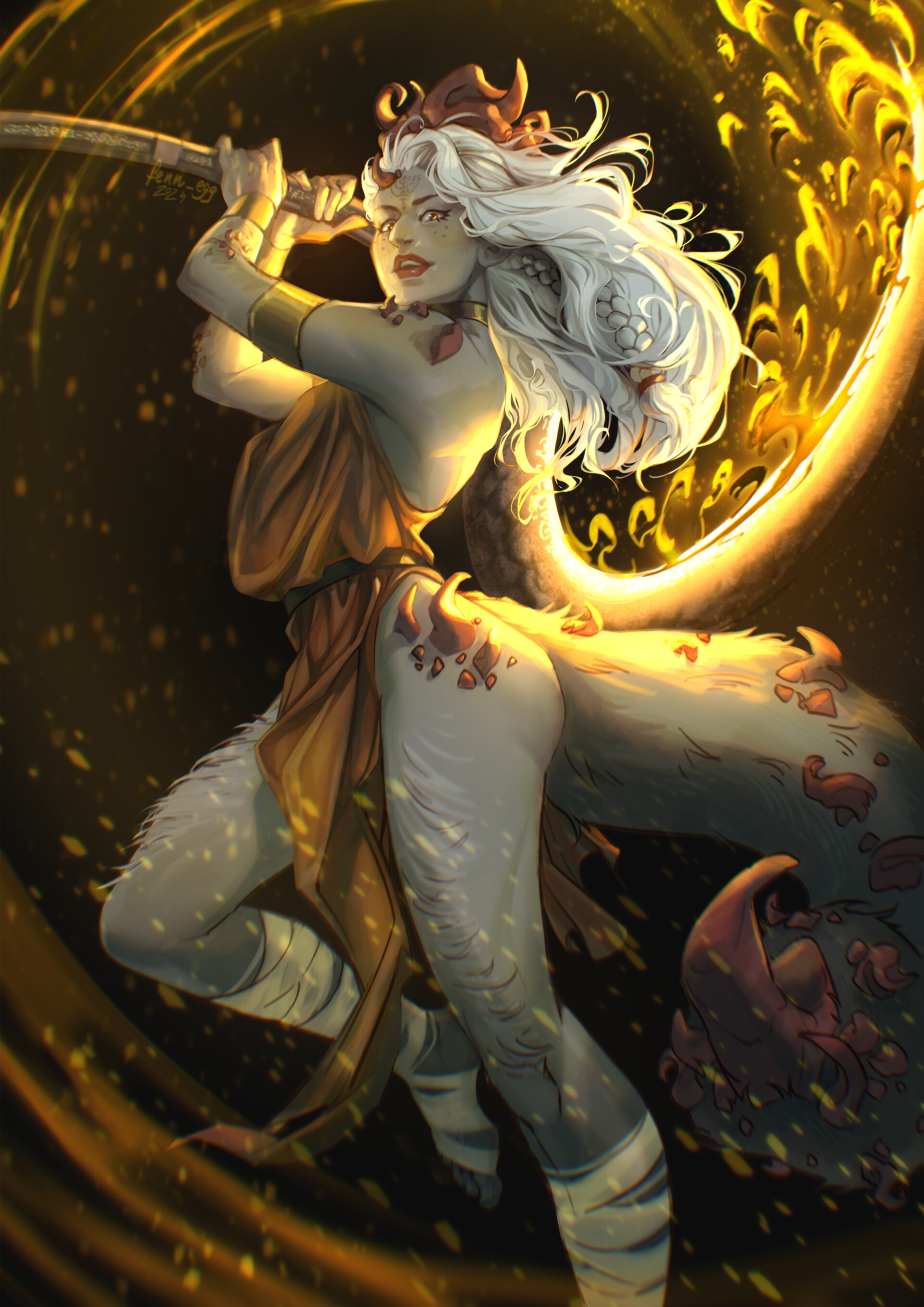 ArtStation - Achlys, The Omen - Elden Ring OC