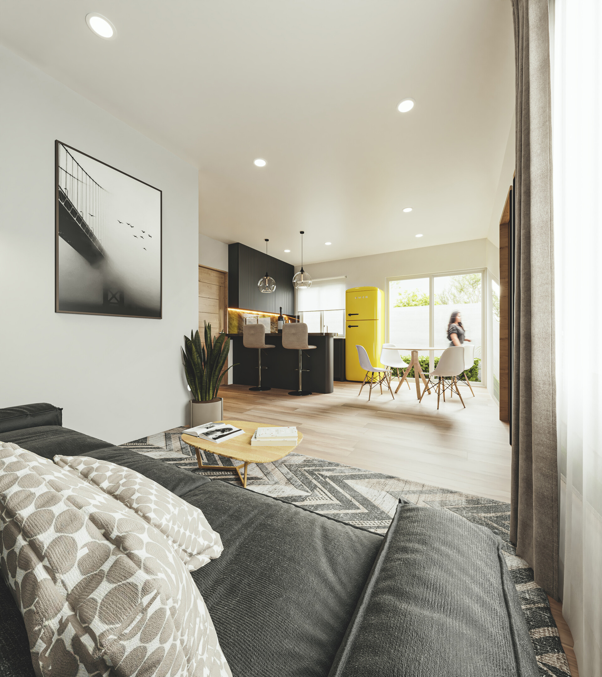 ArtStation - SOCIAL INTERIOR