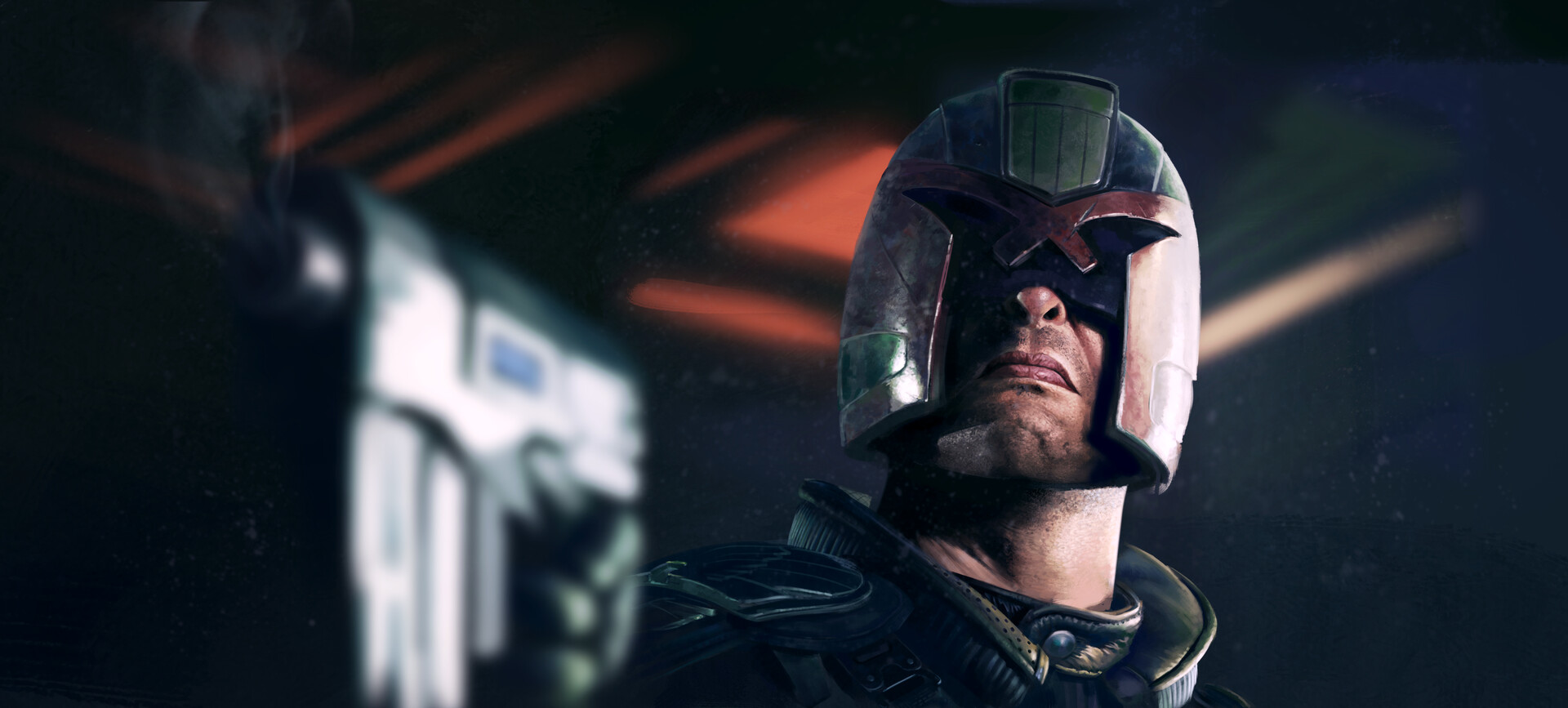 ArtStation - Judge Dredd